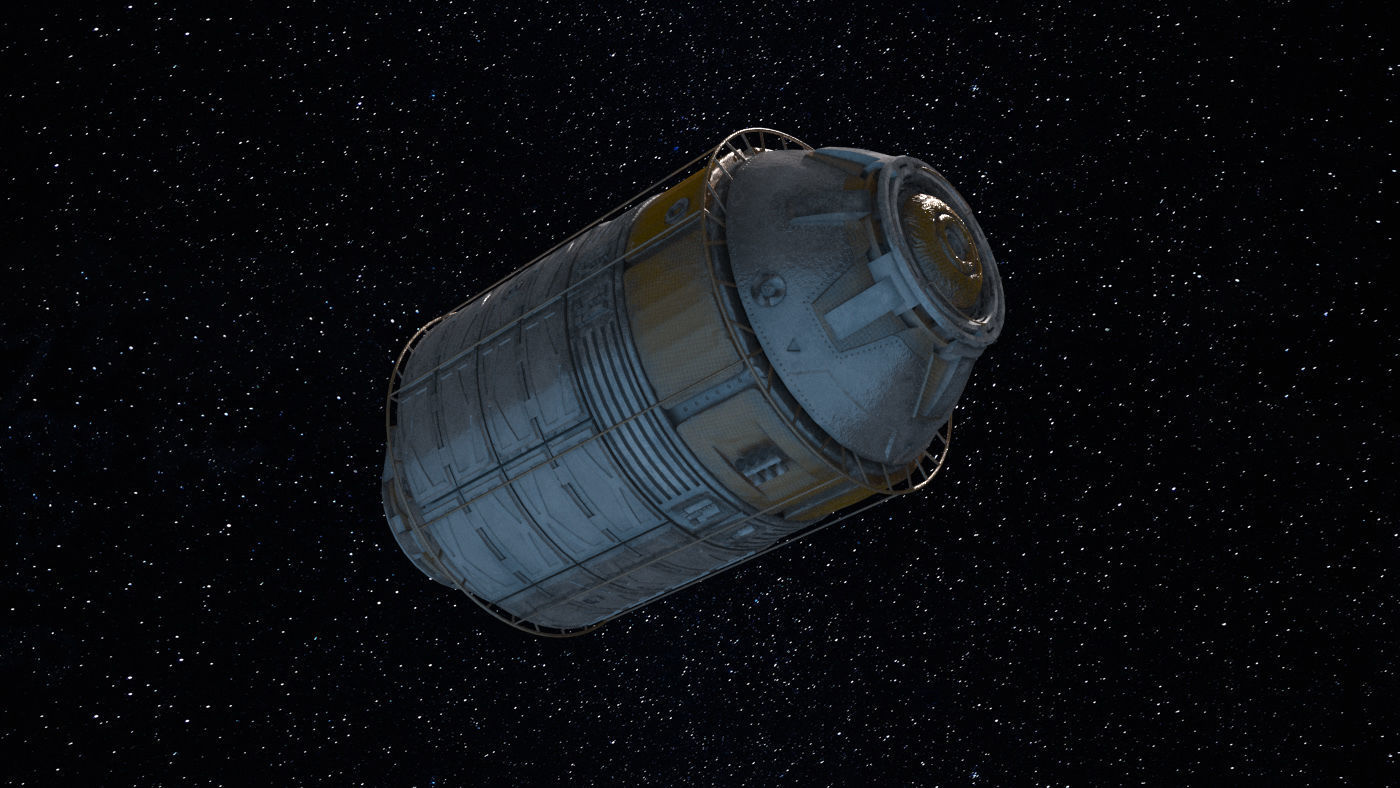 Space Module 007 3D model | CGTrader