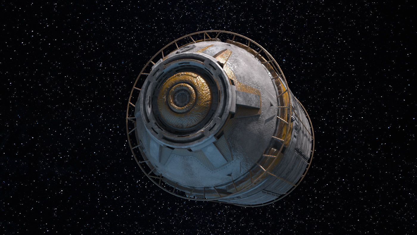 Space Module 007 3D model | CGTrader