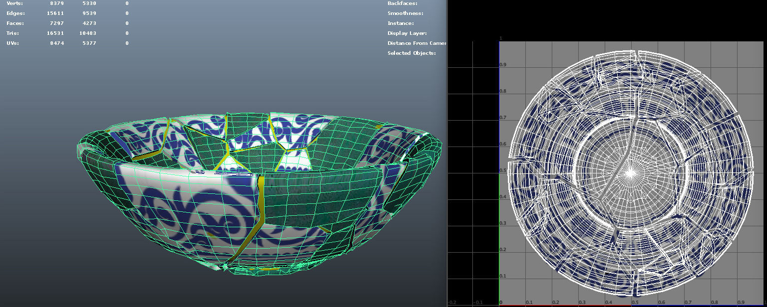 Kintsugi 3d model 3D model | CGTrader