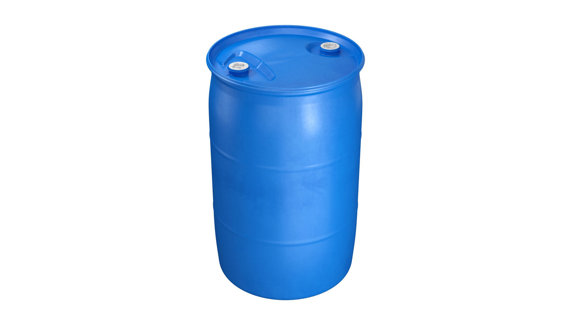 Plastic barrel 2 fittings 3D model | CGTrader