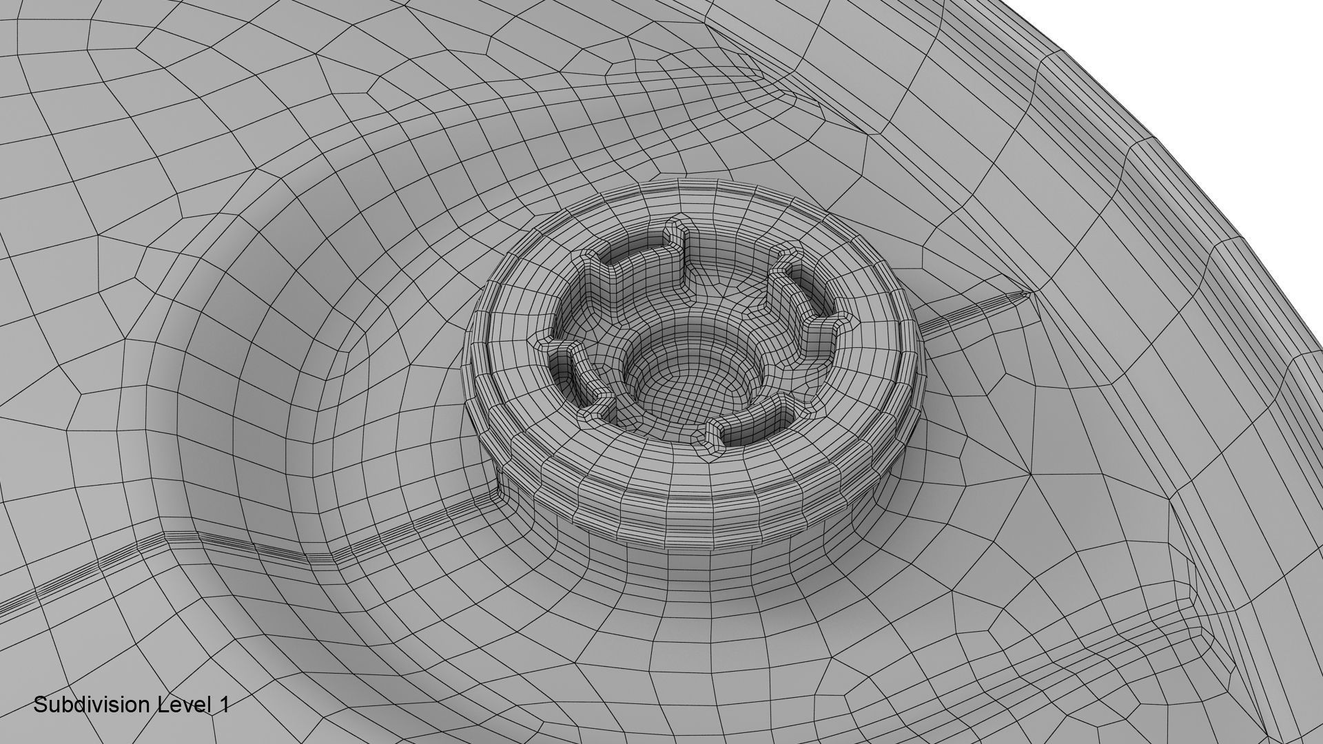 Plastic barrel 2 fittings 3D model | CGTrader