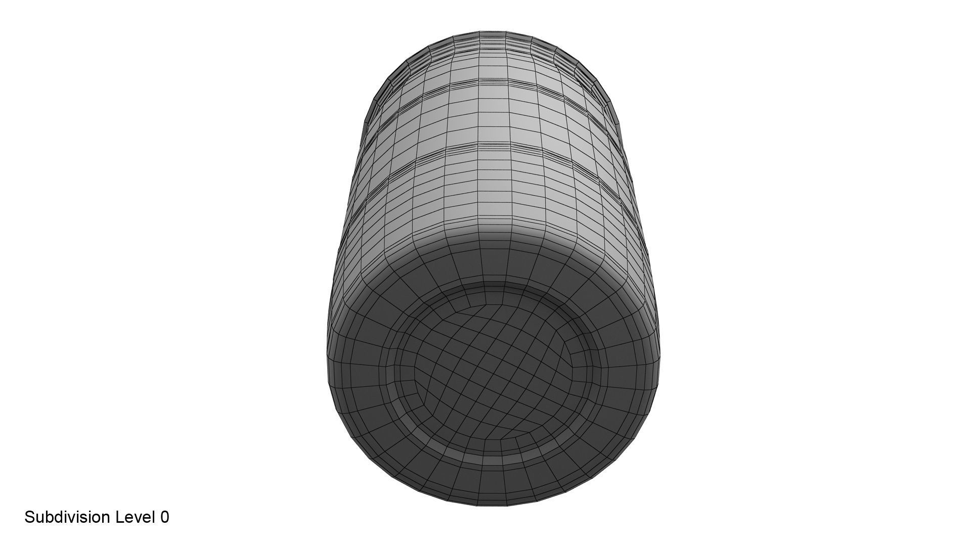 Plastic barrel 2 fittings 3D model | CGTrader
