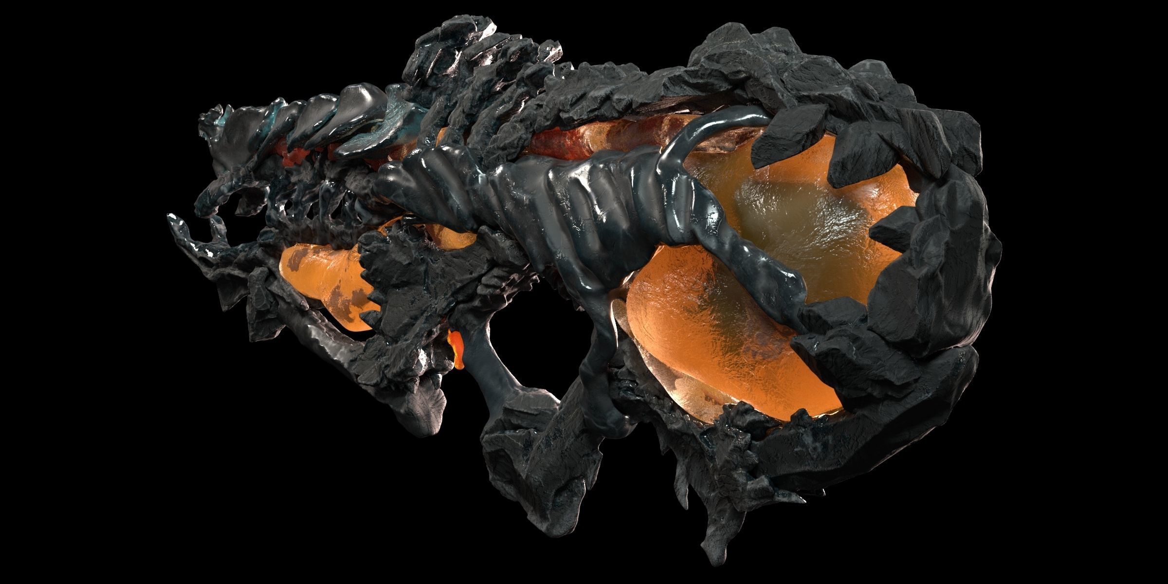 Alien weapons high poly 3D model | CGTrader