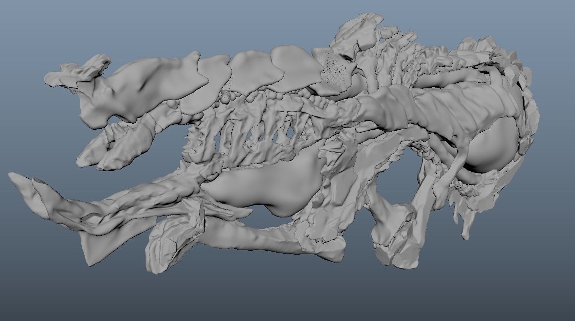 Alien weapons high poly 3D model | CGTrader