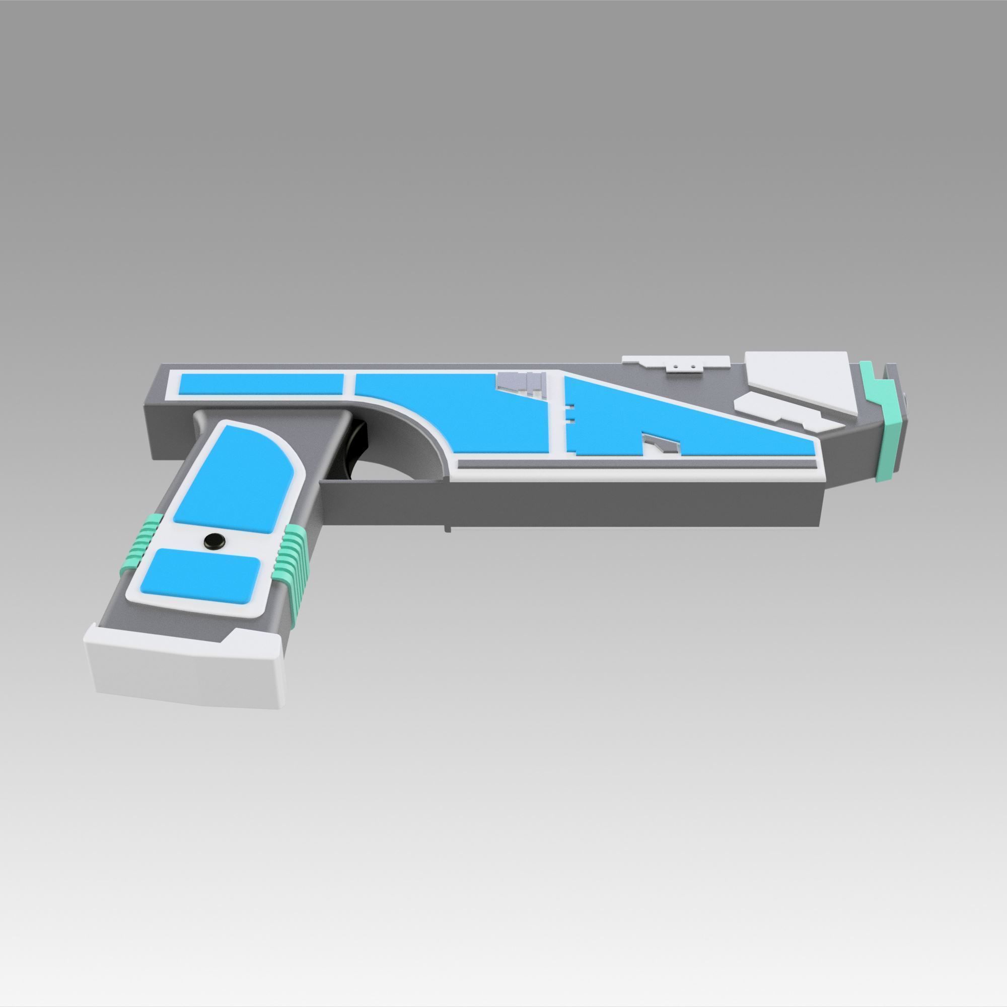 Star Wars Sabine armor bundle blue weapon prop cosplay 3D model 3D ...