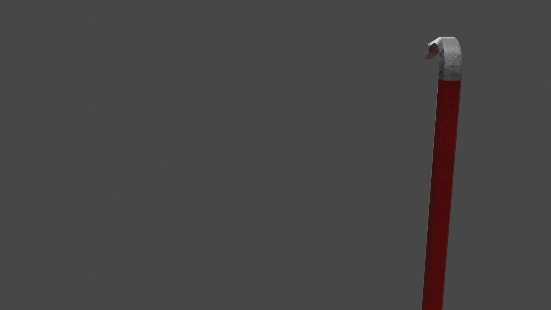 3D model PBR Low-poly Crowbar 3D Model pair VR / AR / low-poly | CGTrader