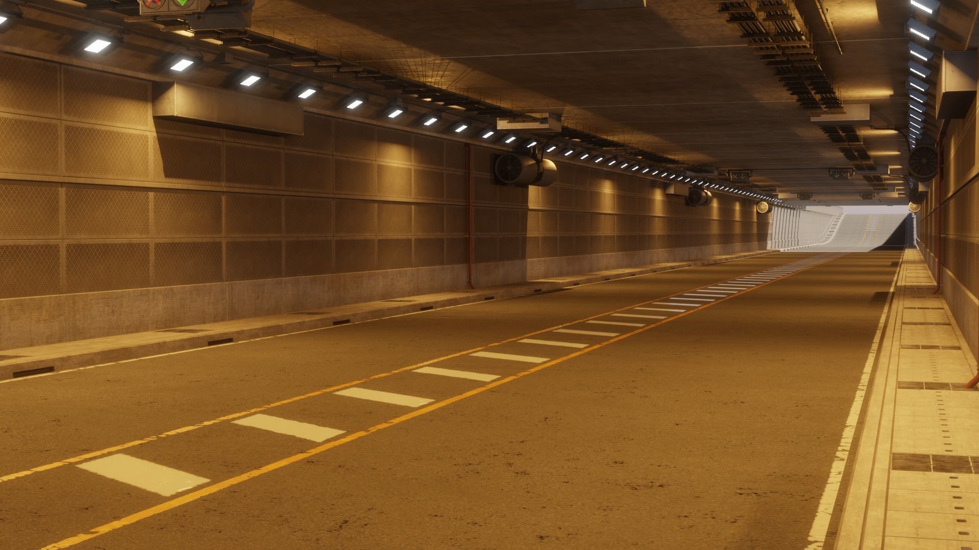 Modular Road Tunnel Assets 3D model | CGTrader