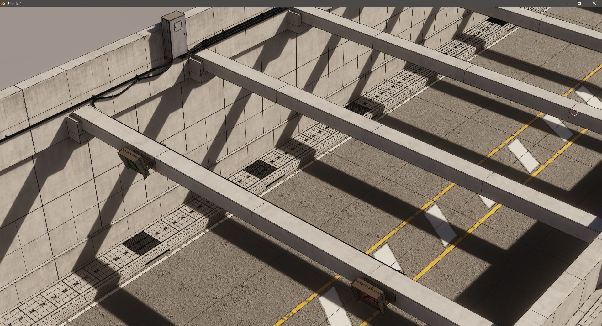 Modular Road Tunnel Assets 3D model | CGTrader