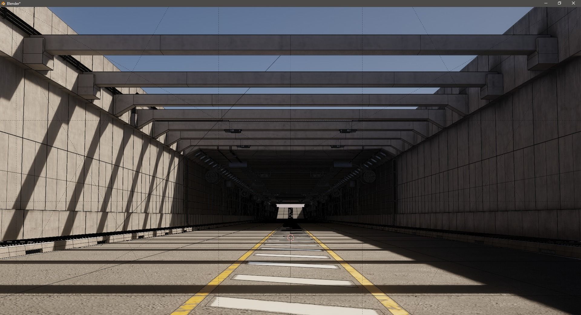 Modular Road Tunnel Assets 3D model | CGTrader