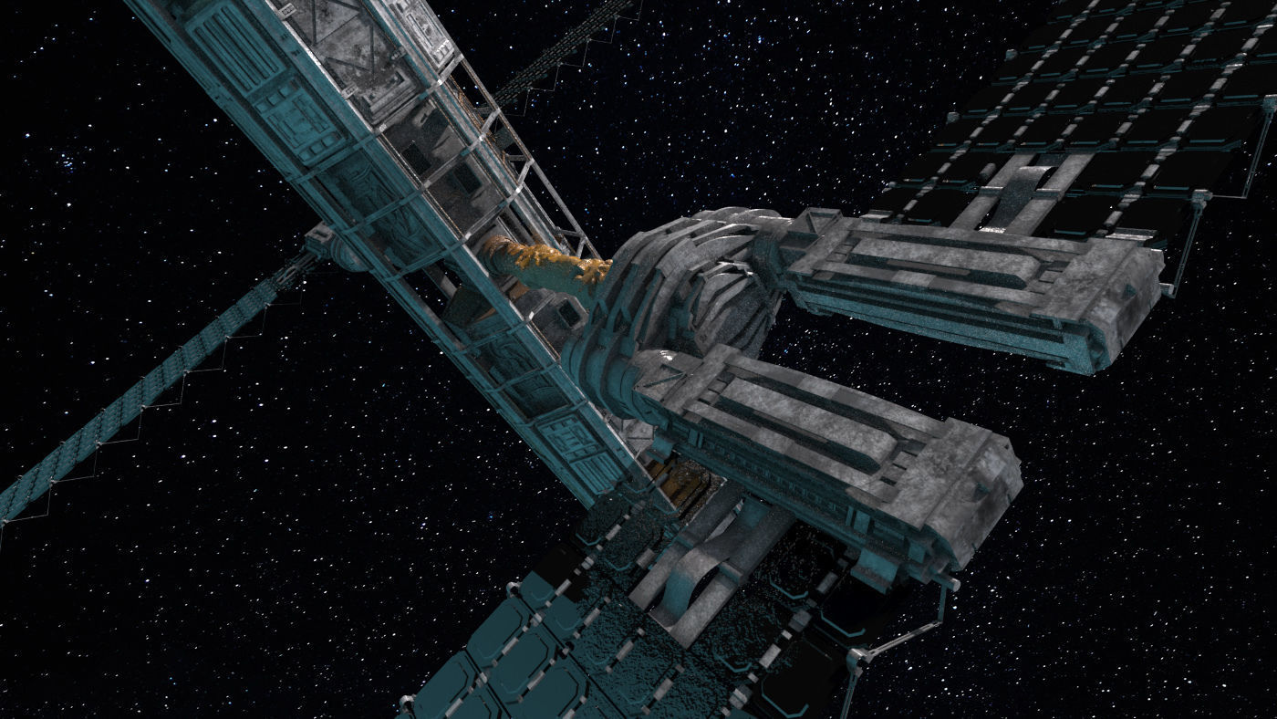 Space Module 005 3D model | CGTrader