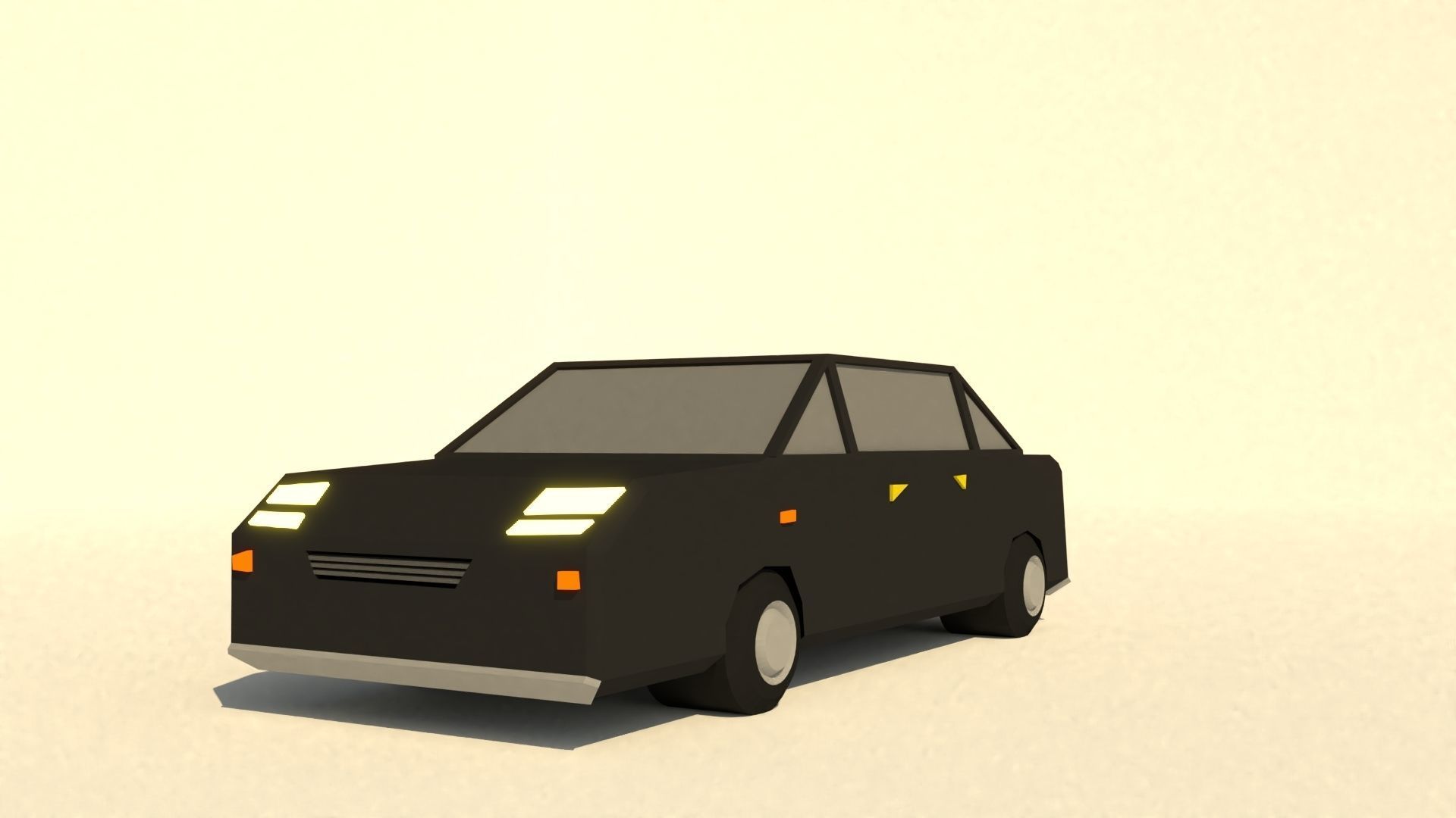 3D model Low-Poly Limosine Rig VR / AR / low-poly | CGTrader