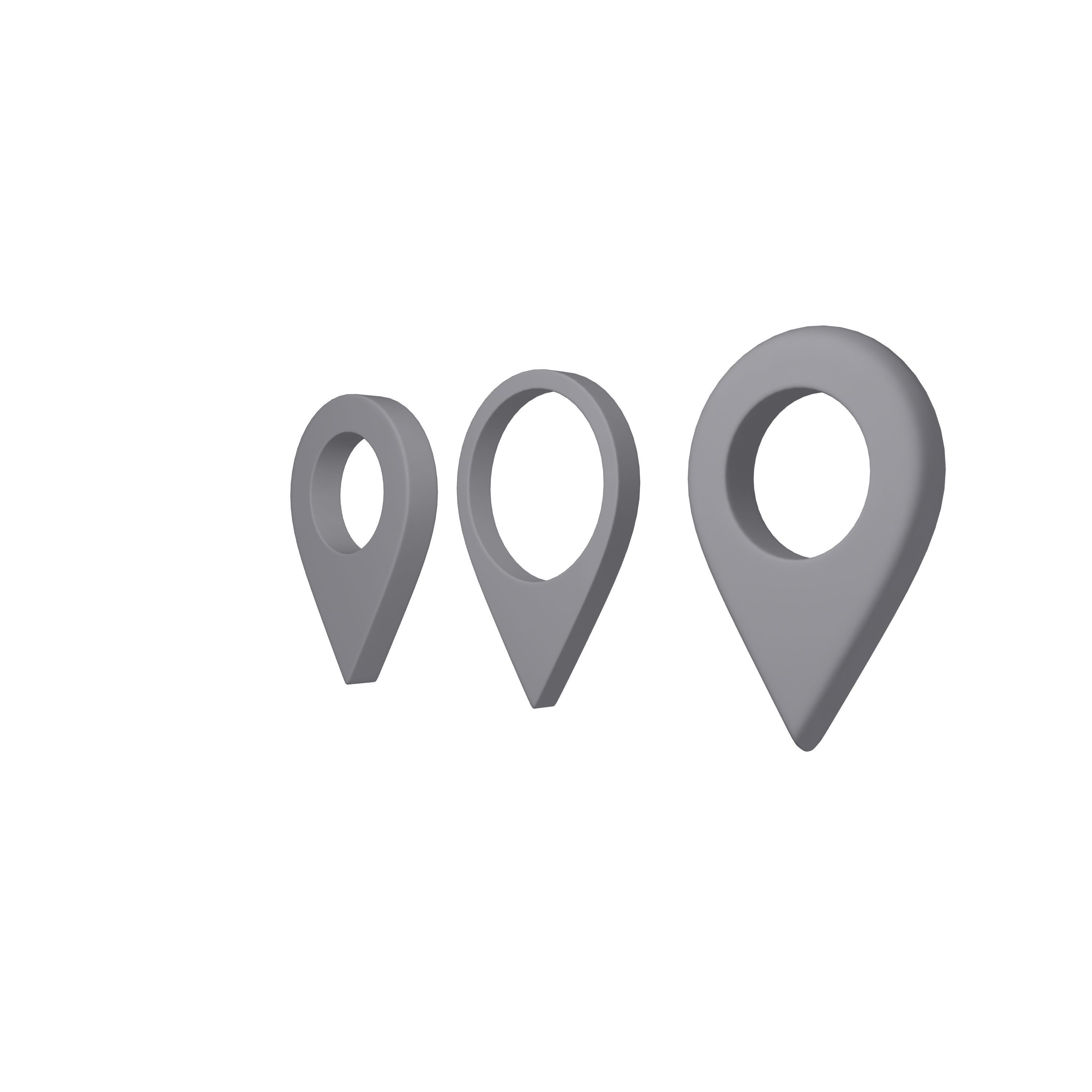 Map pointer 3D model | CGTrader