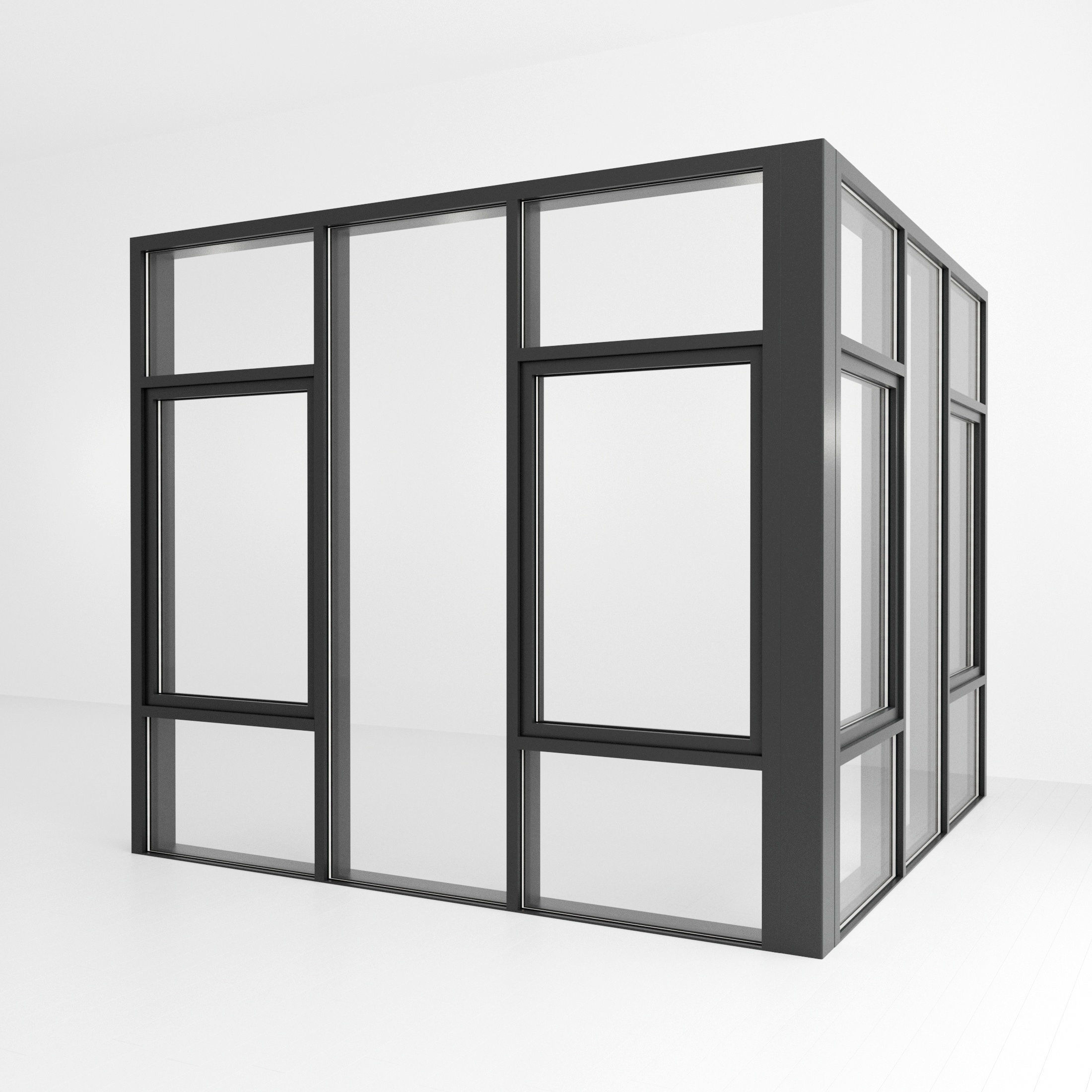 3D model Panoramic glazing Stained glass 95 VR / AR / low-poly | CGTrader