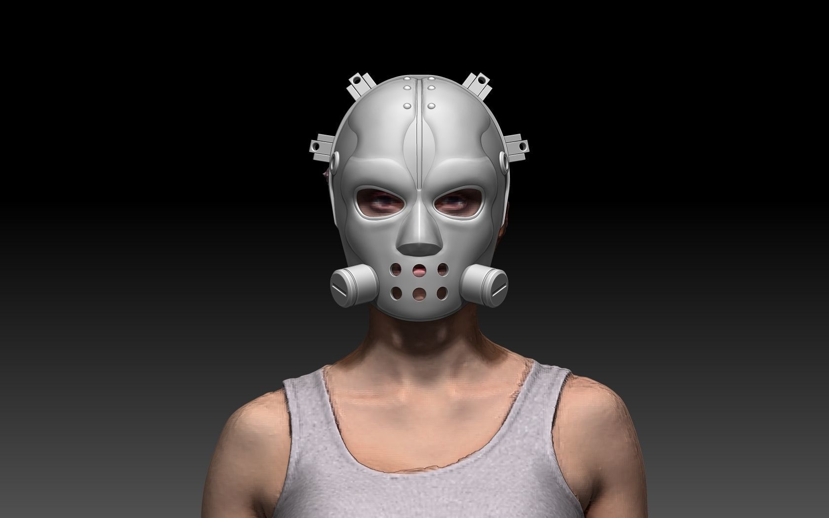 Nikaido Mask Dorohedoro 3D model 3D printable | CGTrader
