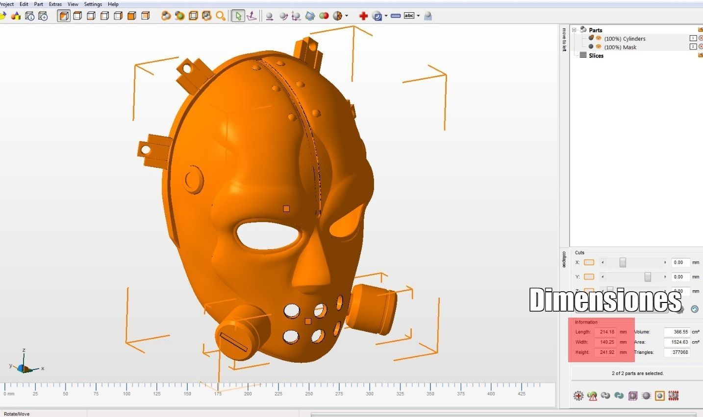 Nikaido Mask Dorohedoro 3D model 3D printable | CGTrader