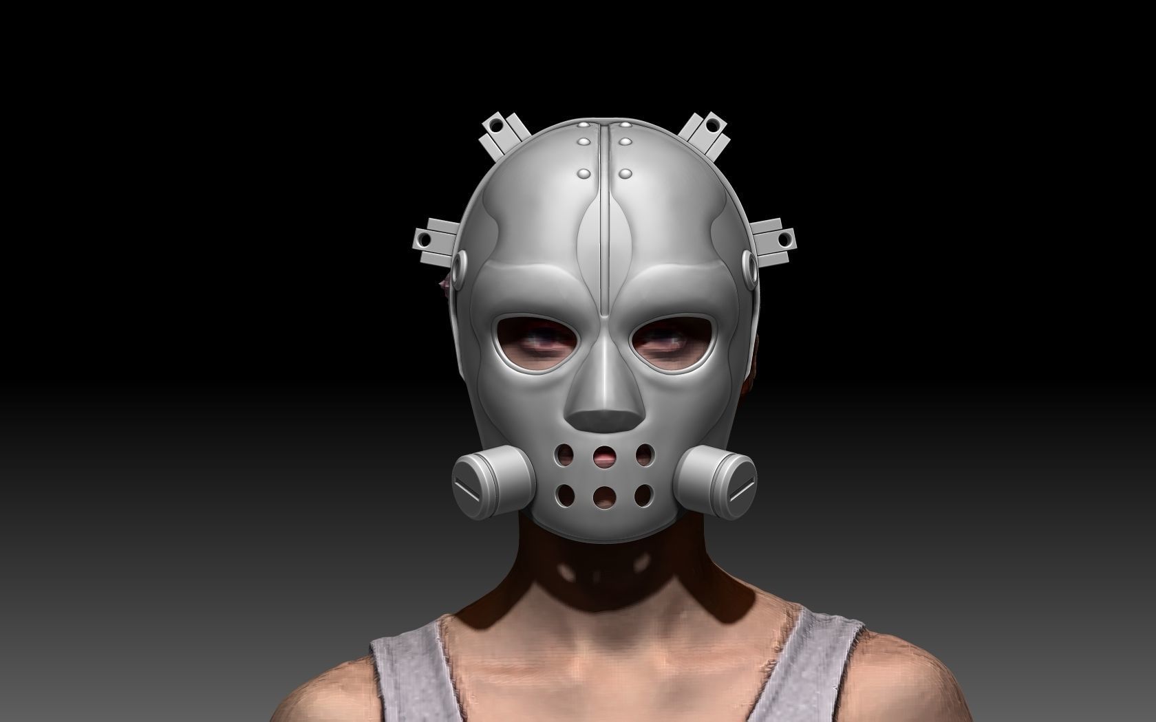 Nikaido Mask Dorohedoro 3D model 3D printable | CGTrader