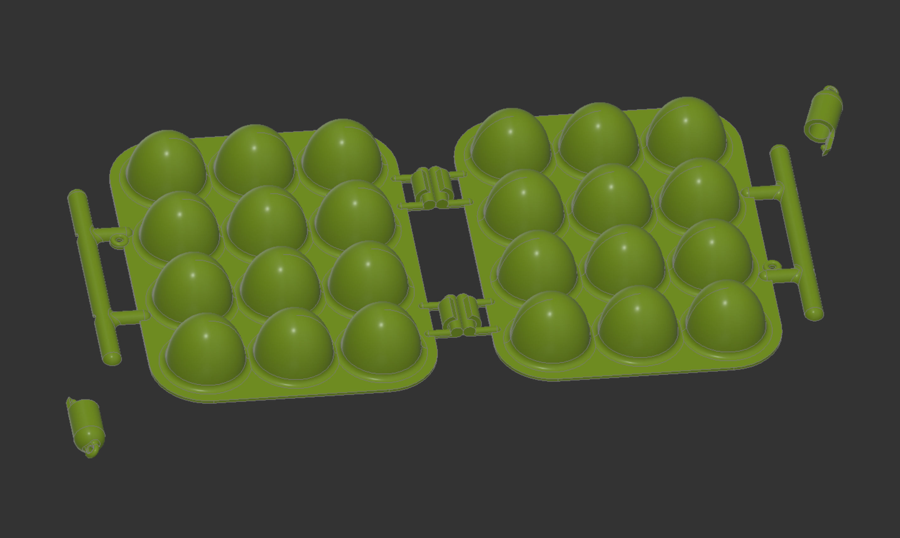 Egg tray 3D model for printing 3D model 3D printable | CGTrader