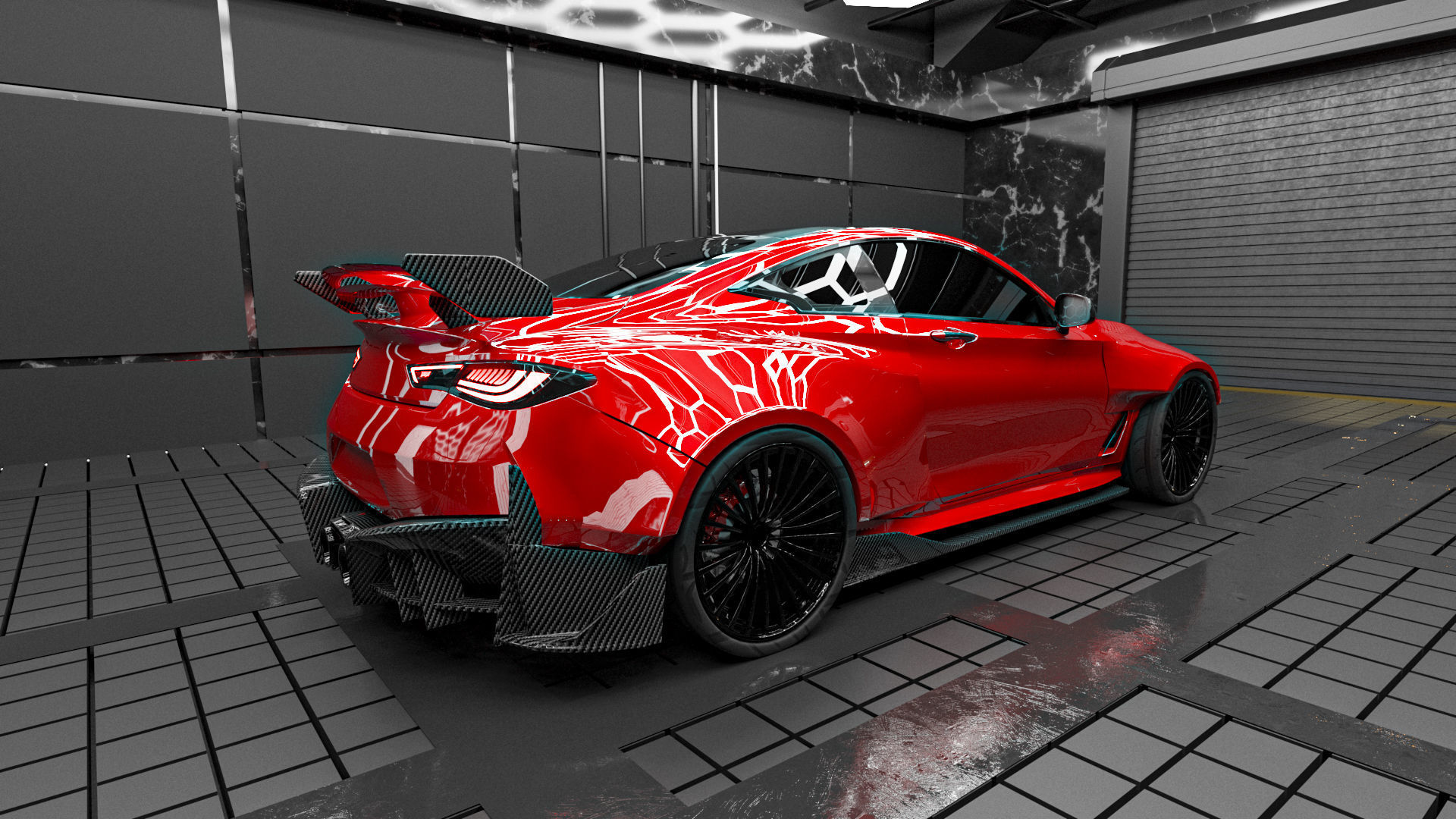 infinity q60 tuning by Panch 3D model | CGTrader
