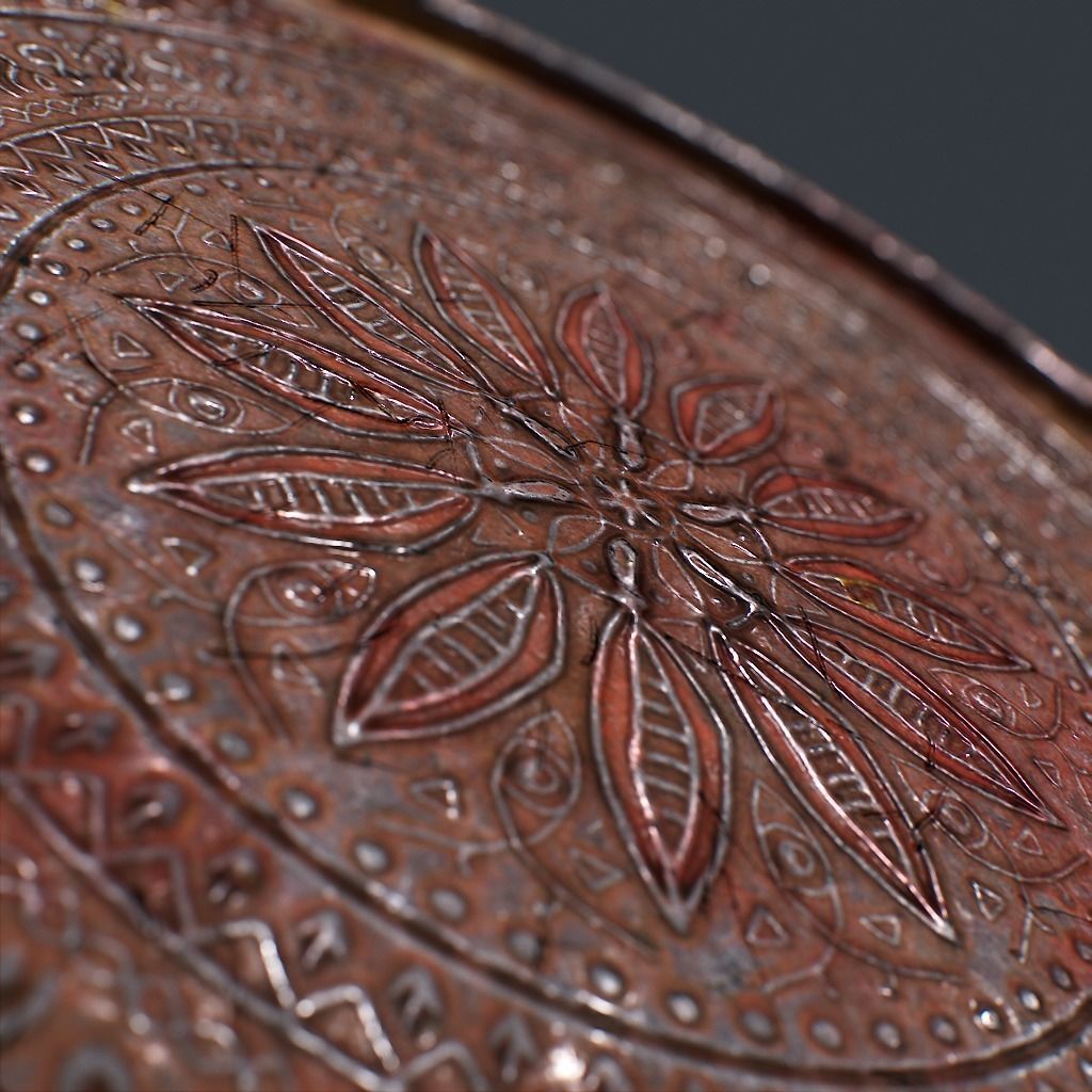 3D model Old Medallion VR / AR / low-poly | CGTrader