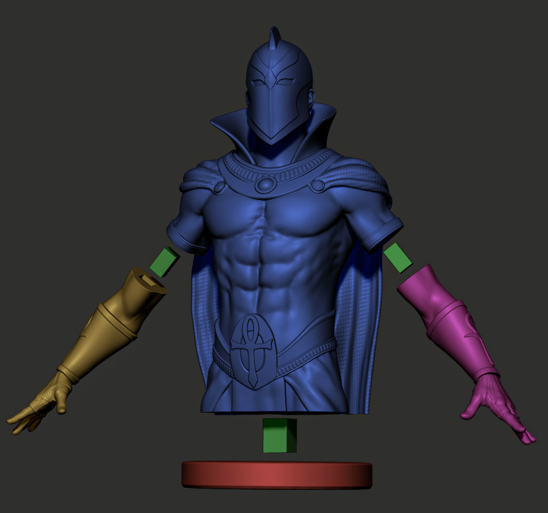 Doctor Fate - Dc comics 3D model 3D printable | CGTrader