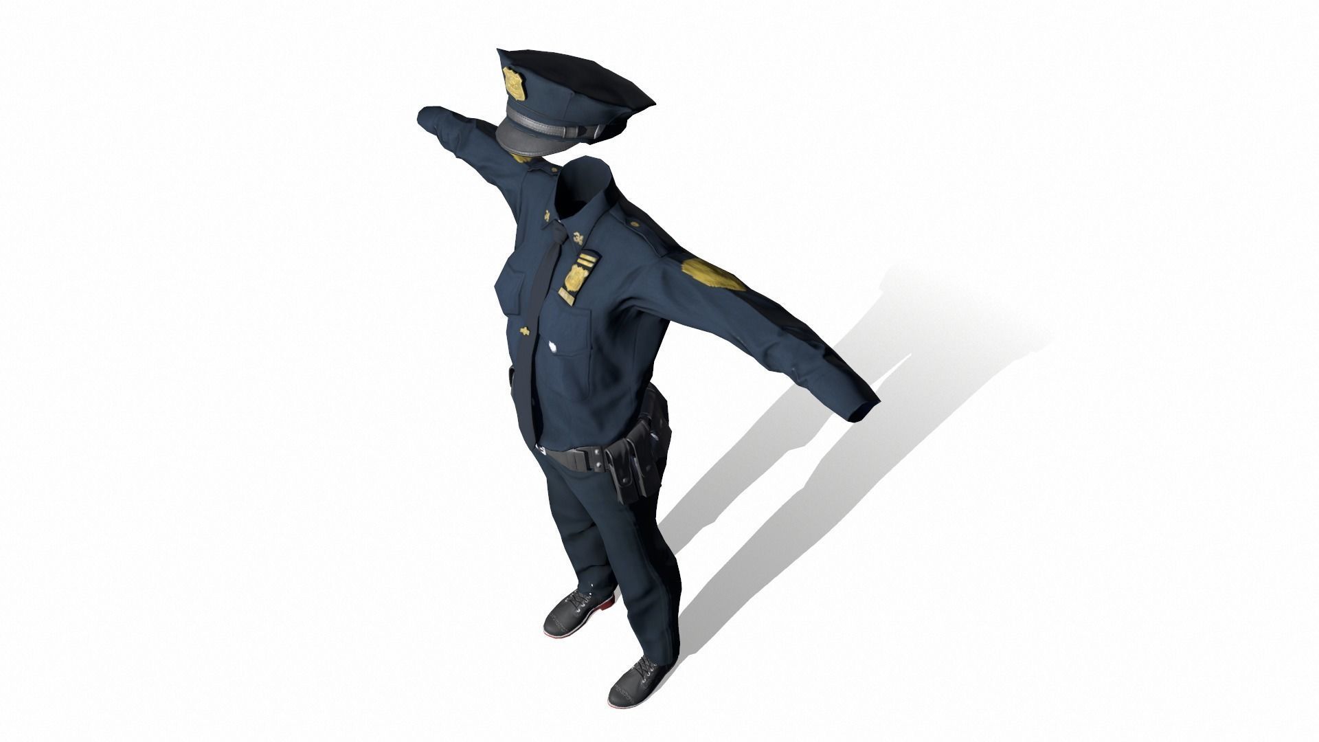 Police Uniform 3D model | CGTrader