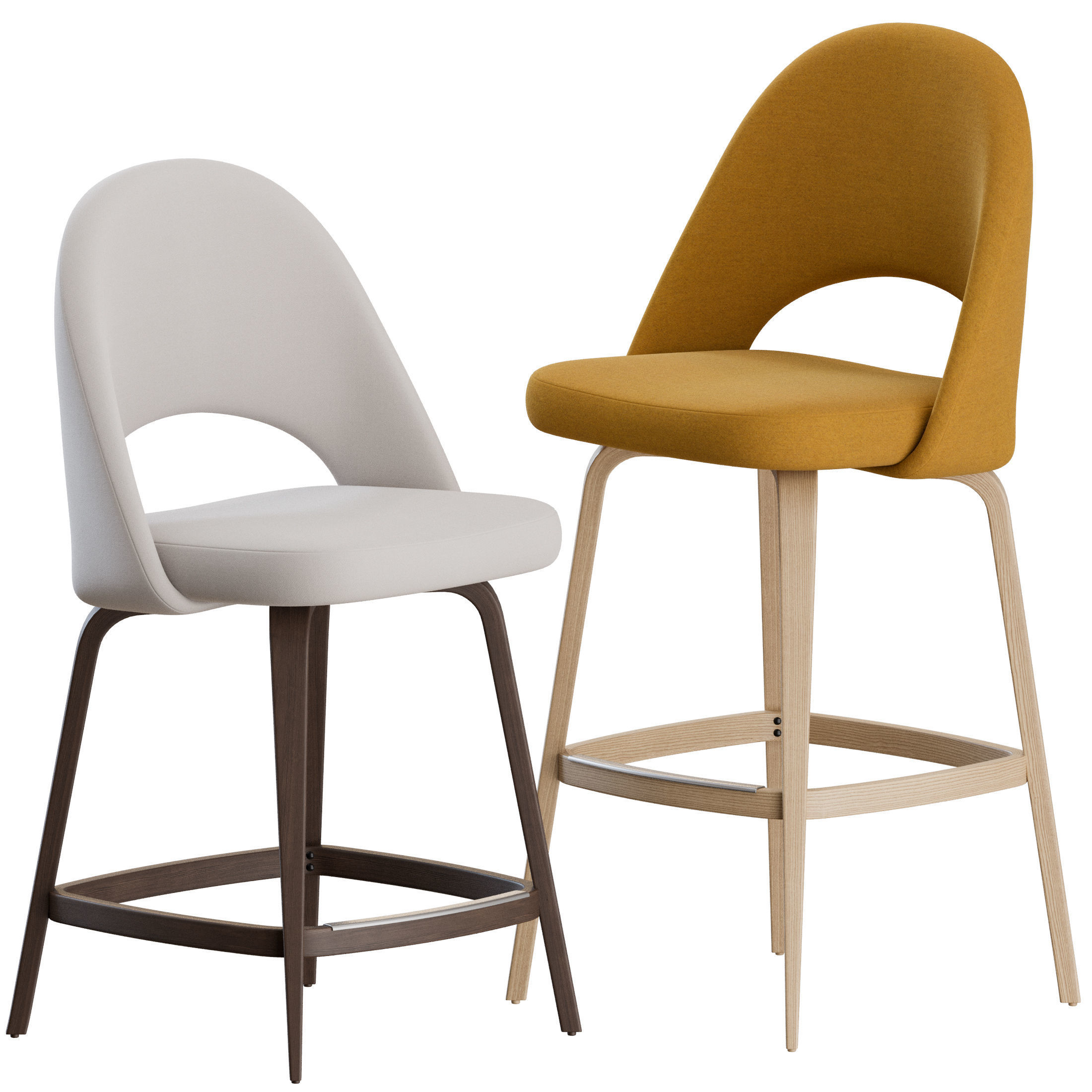 Saarinen Executive Stool by Knoll 3D model | CGTrader