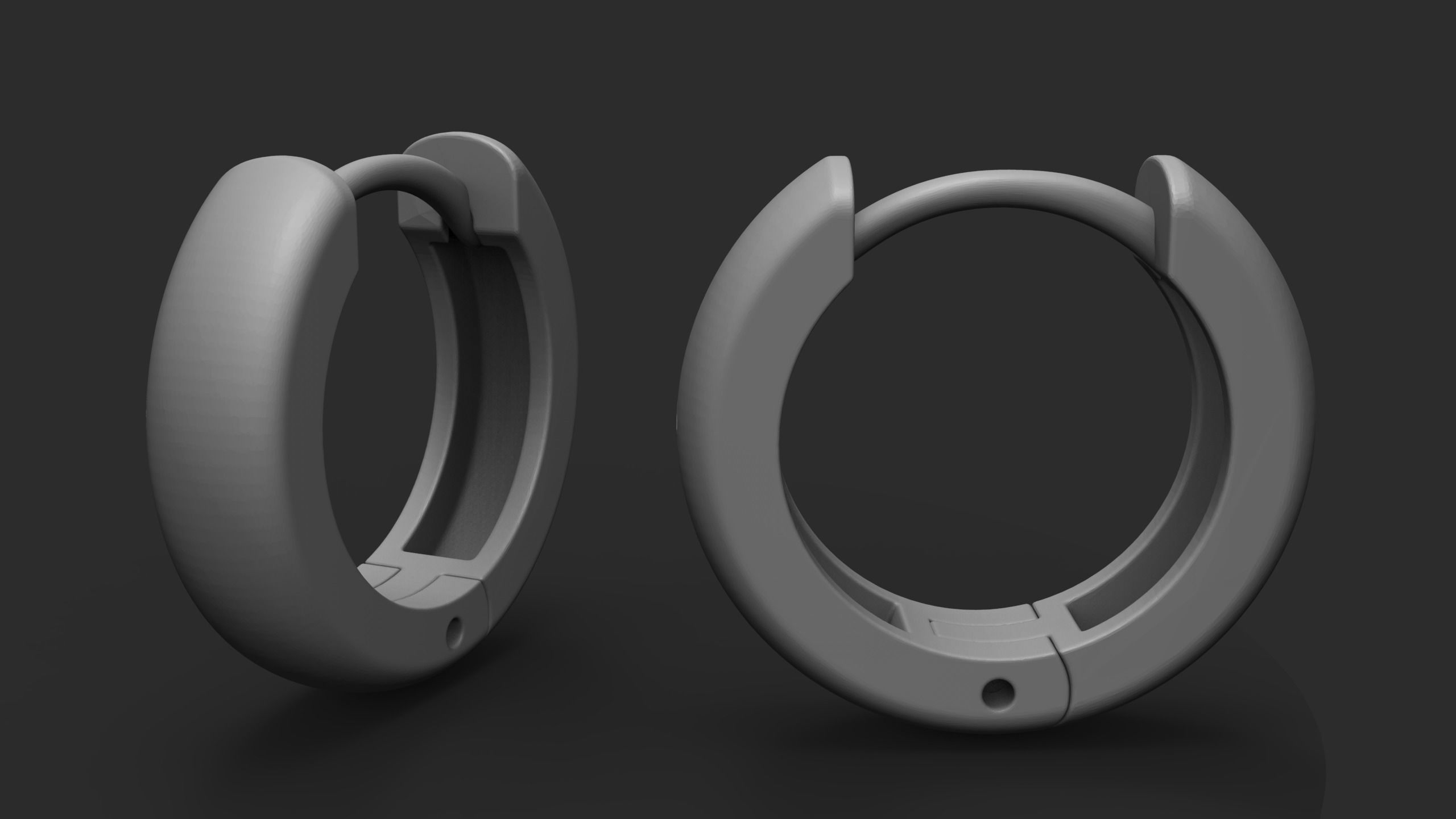 earrings 3d model 3D model 3D printable | CGTrader
