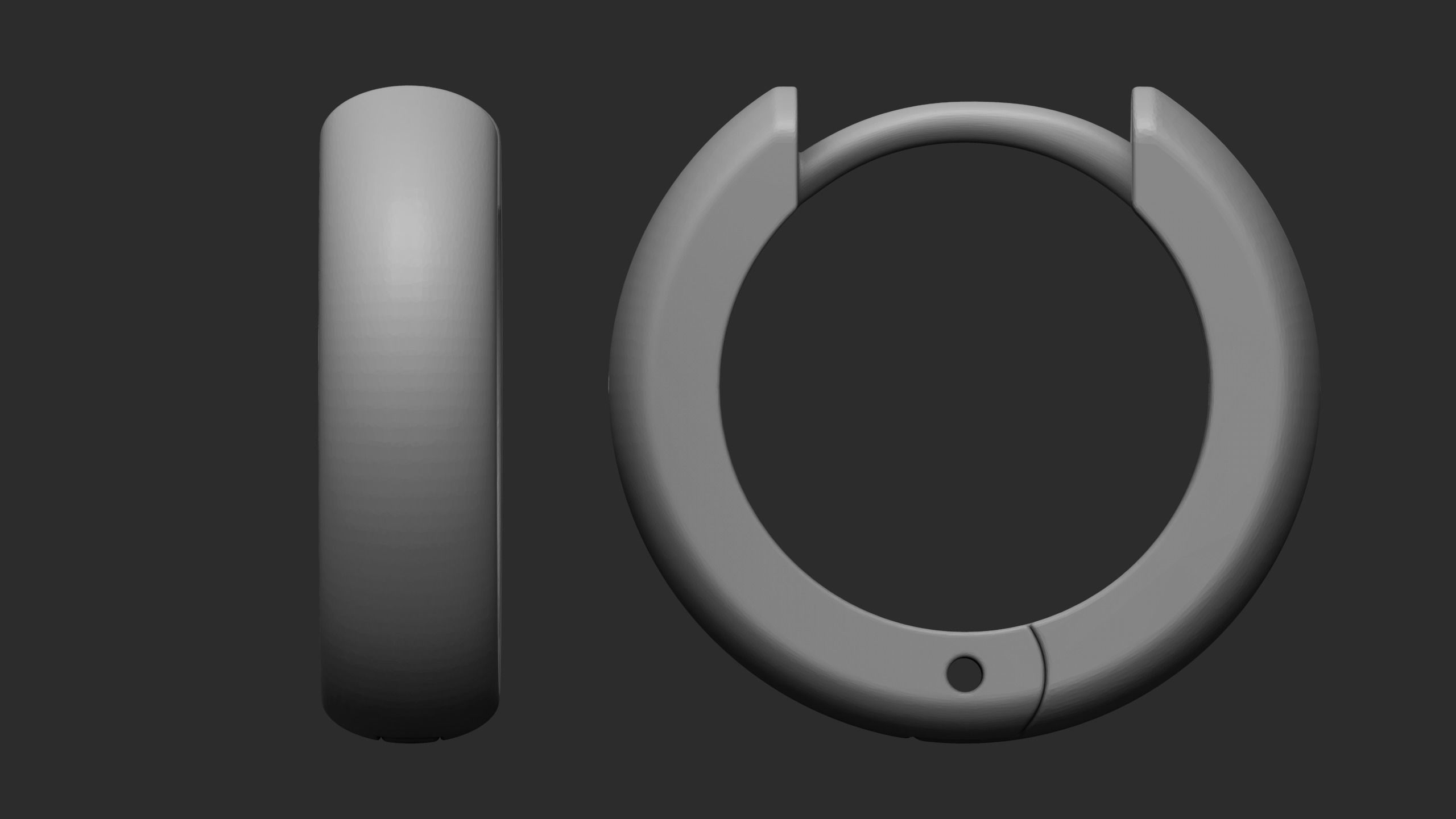 earrings 3d model 3D model 3D printable | CGTrader