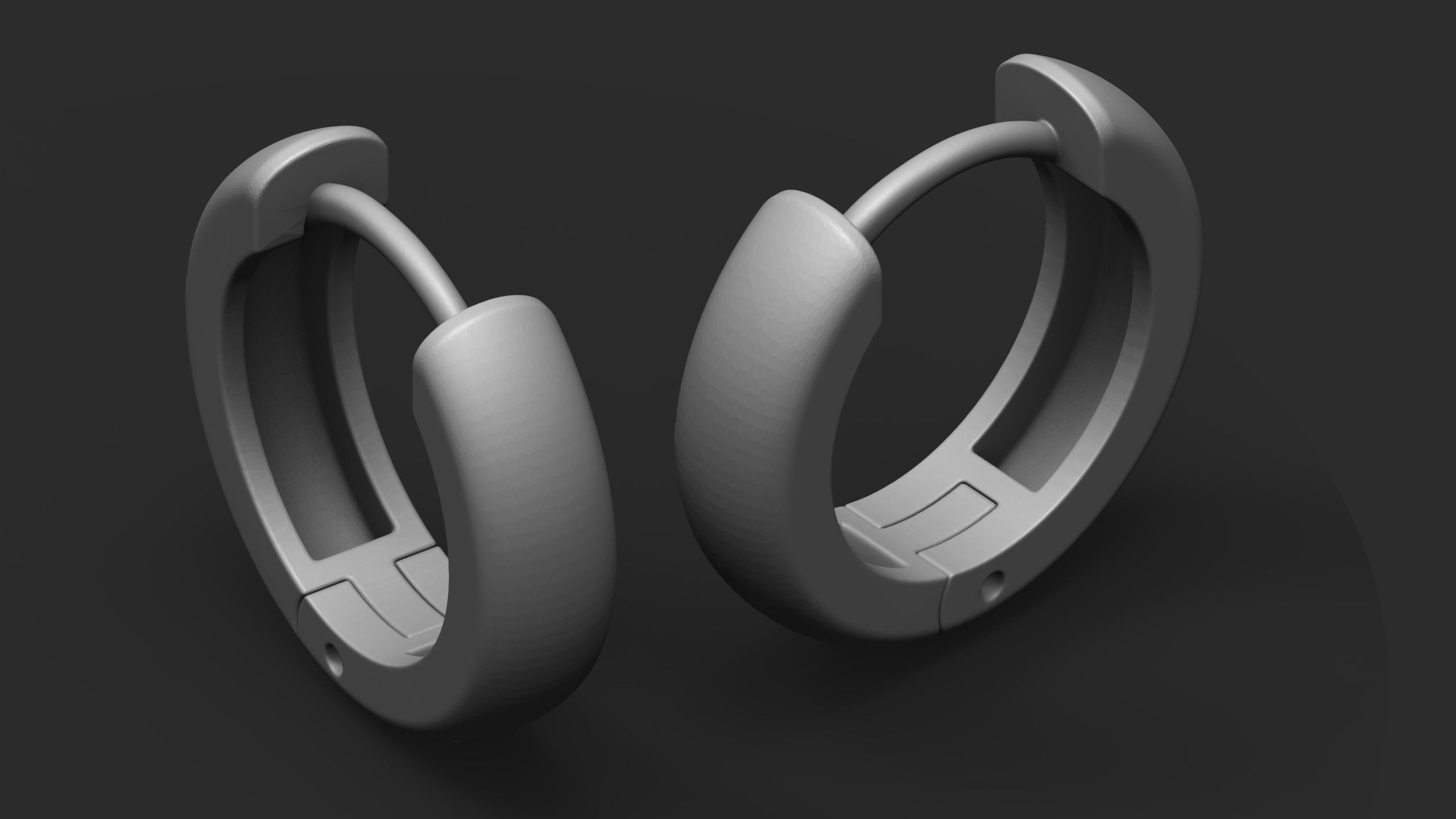 earrings 3d model 3D model 3D printable | CGTrader