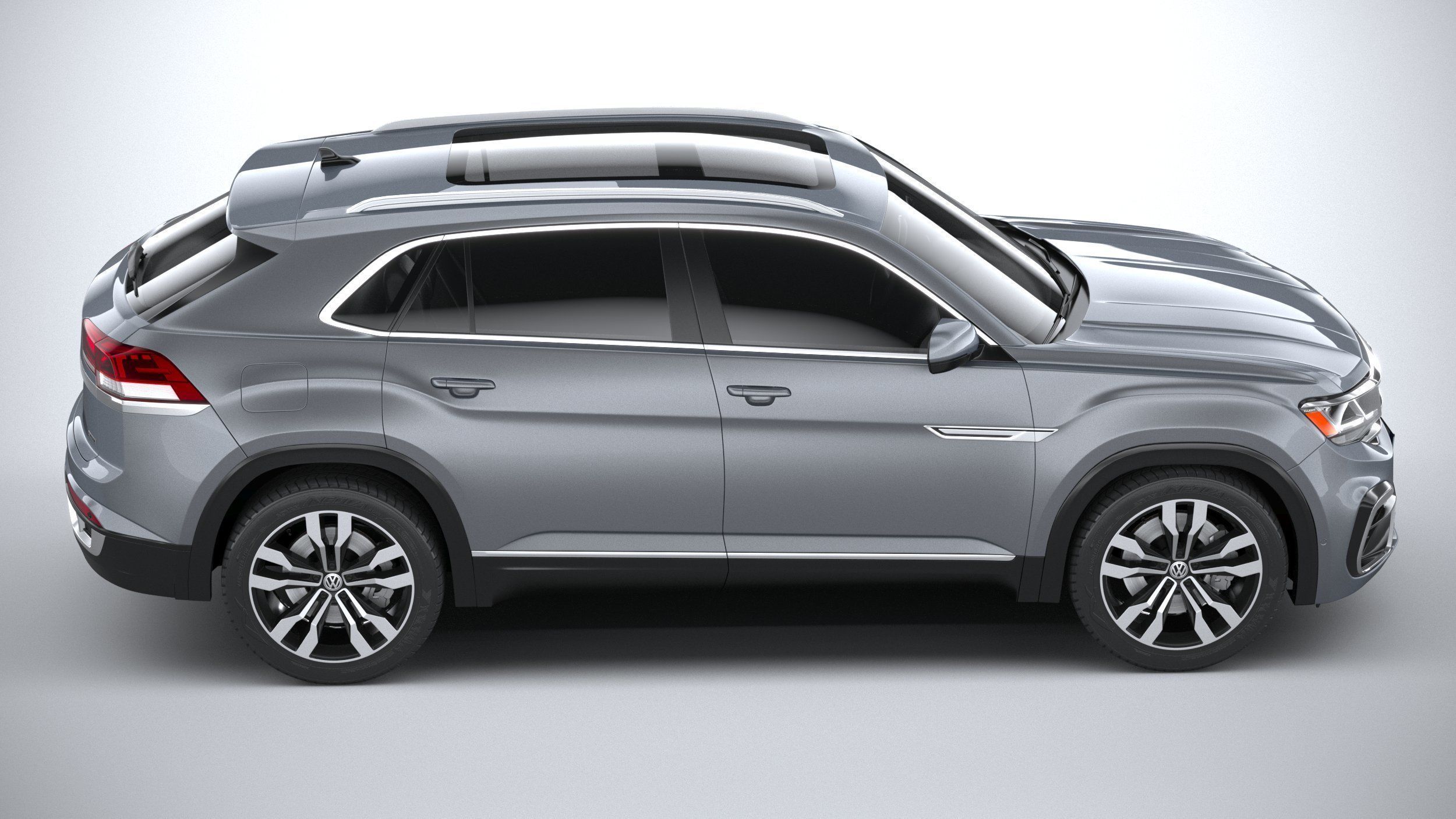 Volkswagen Atlas Cross Sport R-Line 2021 3D model | CGTrader
