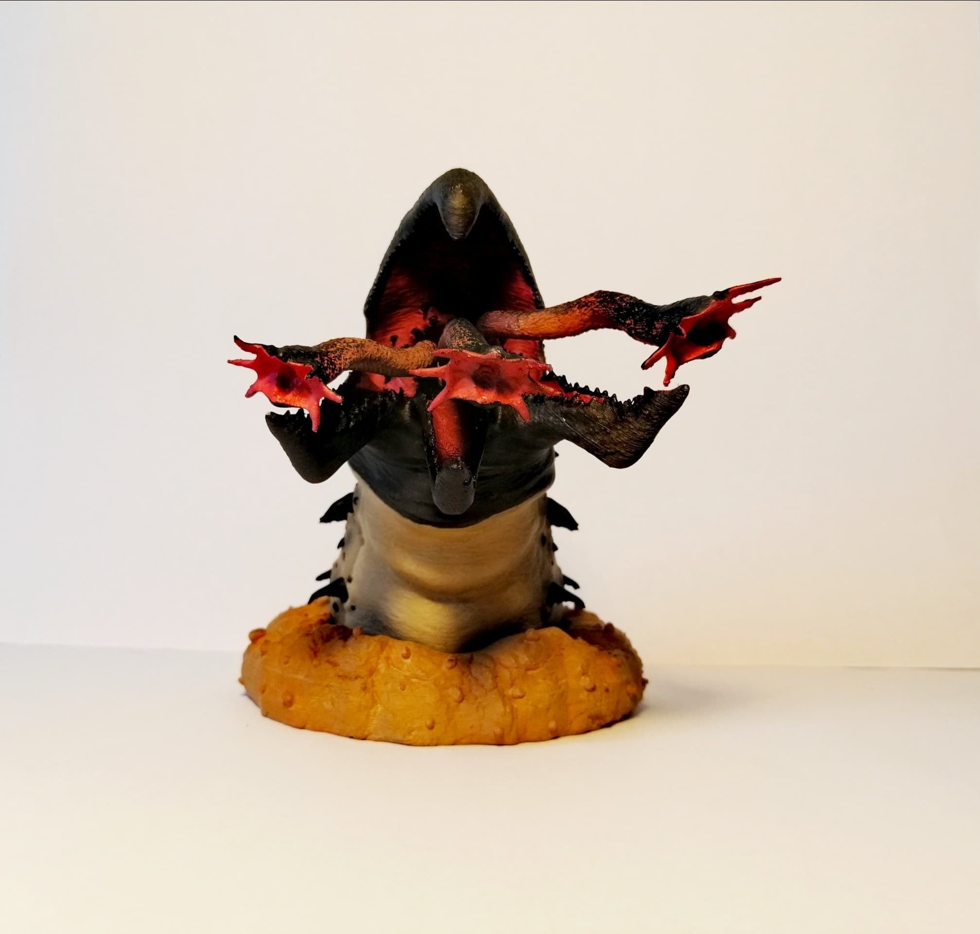 TREMORS Graboid Statue - - 3D Print Model FanMade STL Figurine 3D model ...