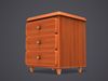 3D model Stylized Drawer Cabinet Cartoon VR / AR / low-poly | CGTrader
