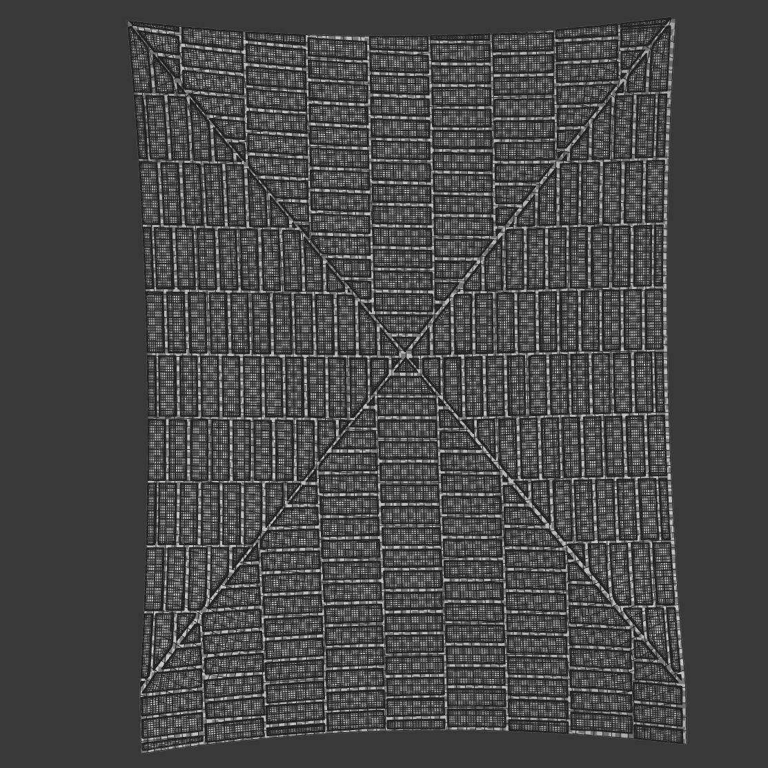 Vaulted ceiling 3D model | CGTrader