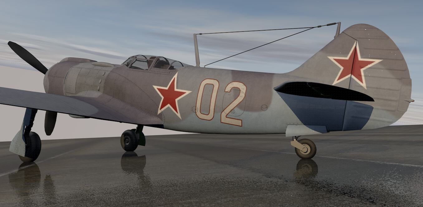 Lavochkin La-5FN 3D model | CGTrader