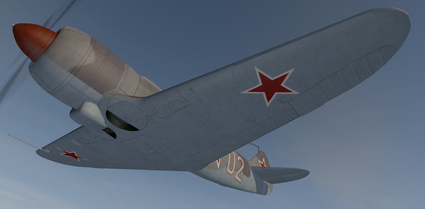 Lavochkin La-5FN 3D model | CGTrader