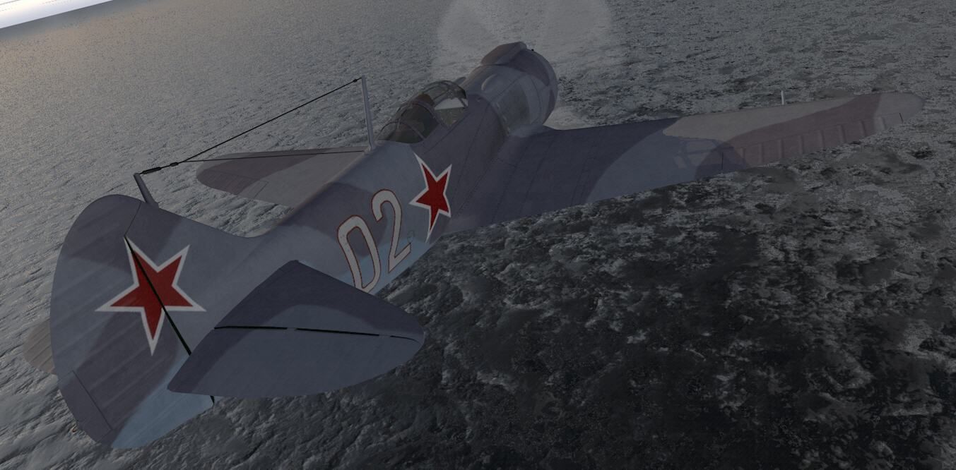 Lavochkin La-5FN 3D model | CGTrader