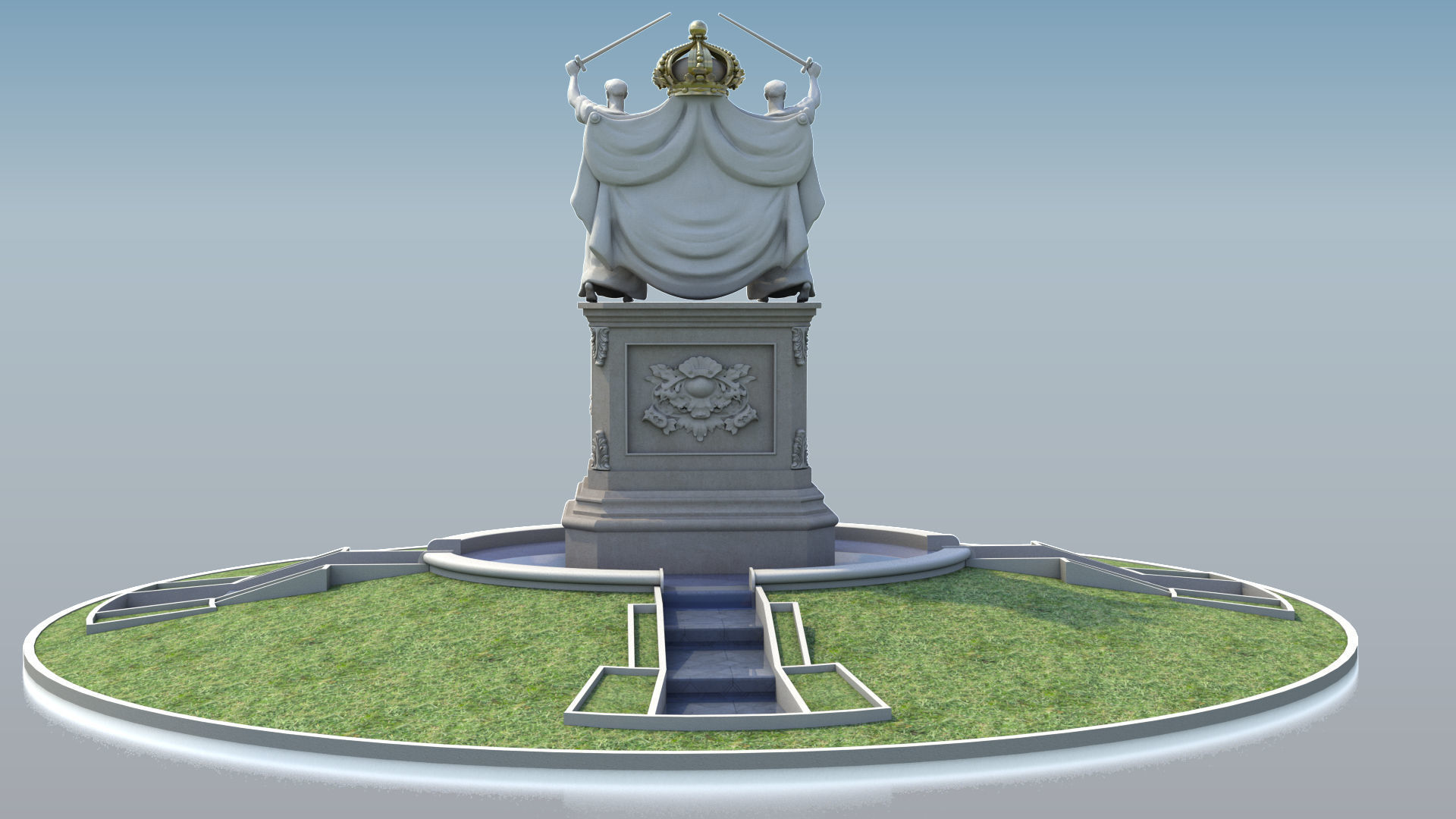 Historical Monument 3D model | CGTrader