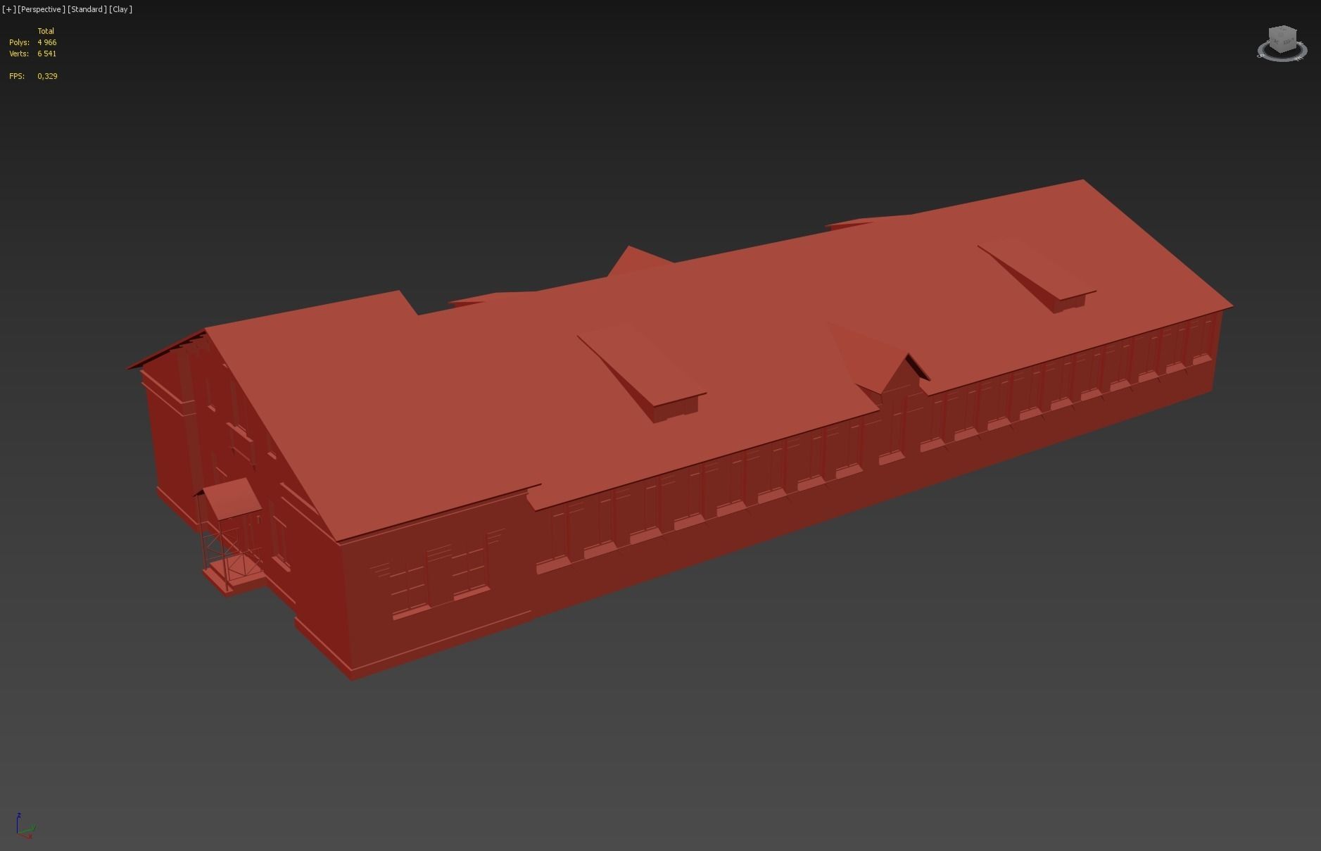 Shop building model 3D model | CGTrader