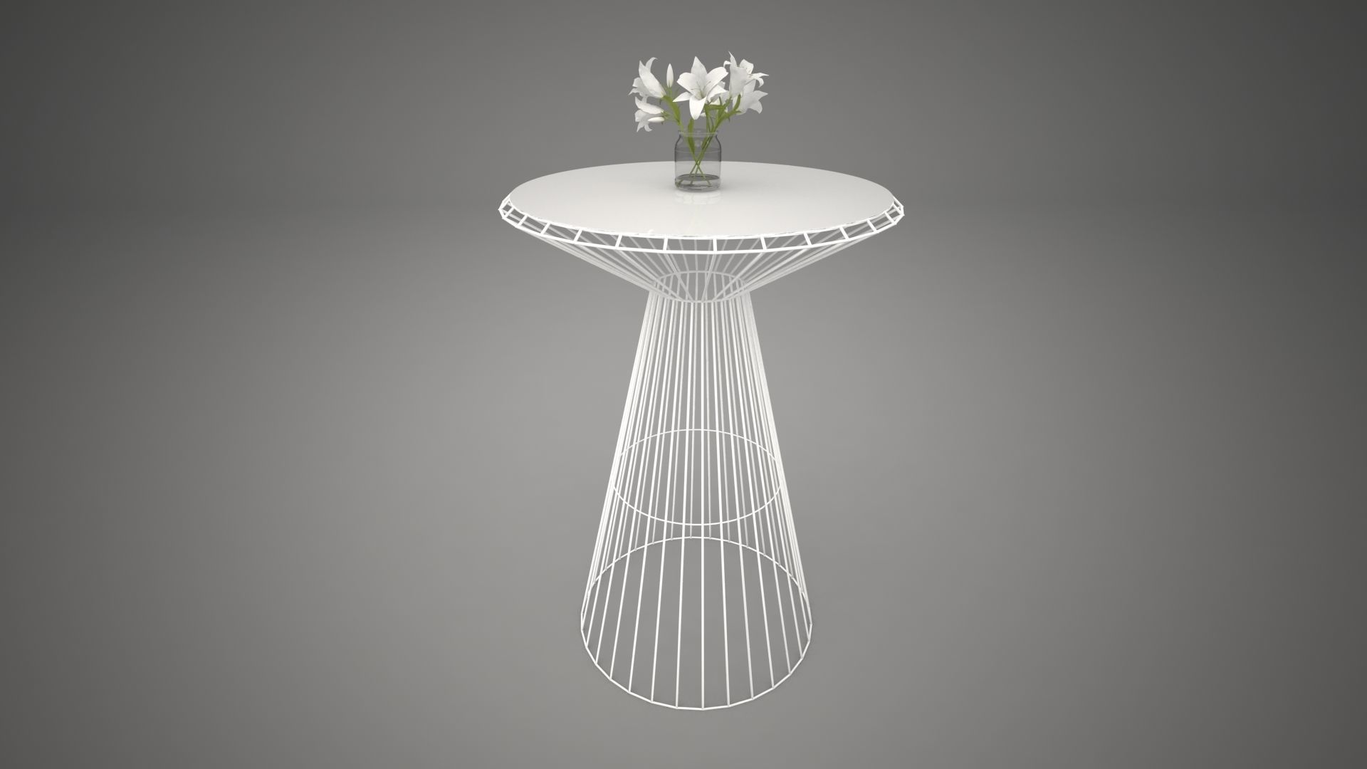 Classy Cocktail Table 3D model | CGTrader