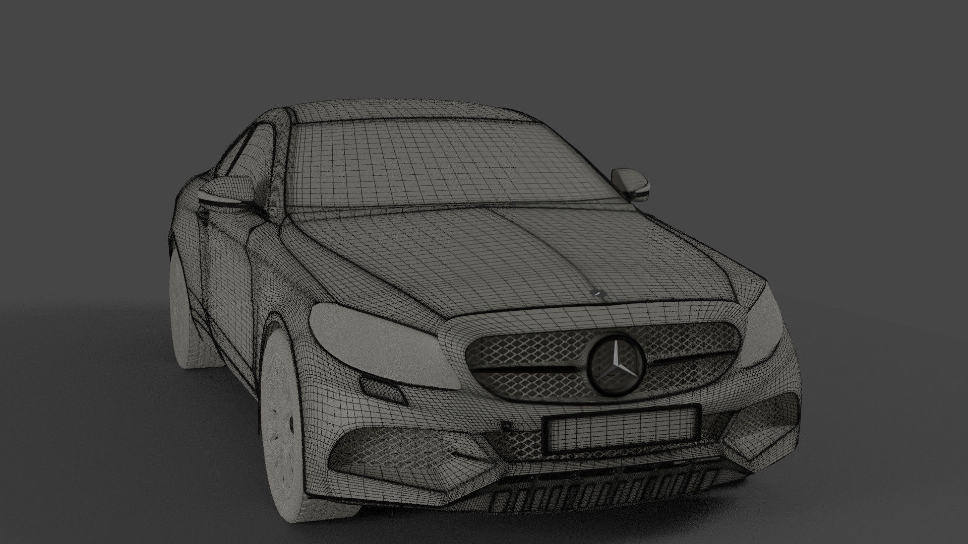 mercedes benz free 3D model | CGTrader