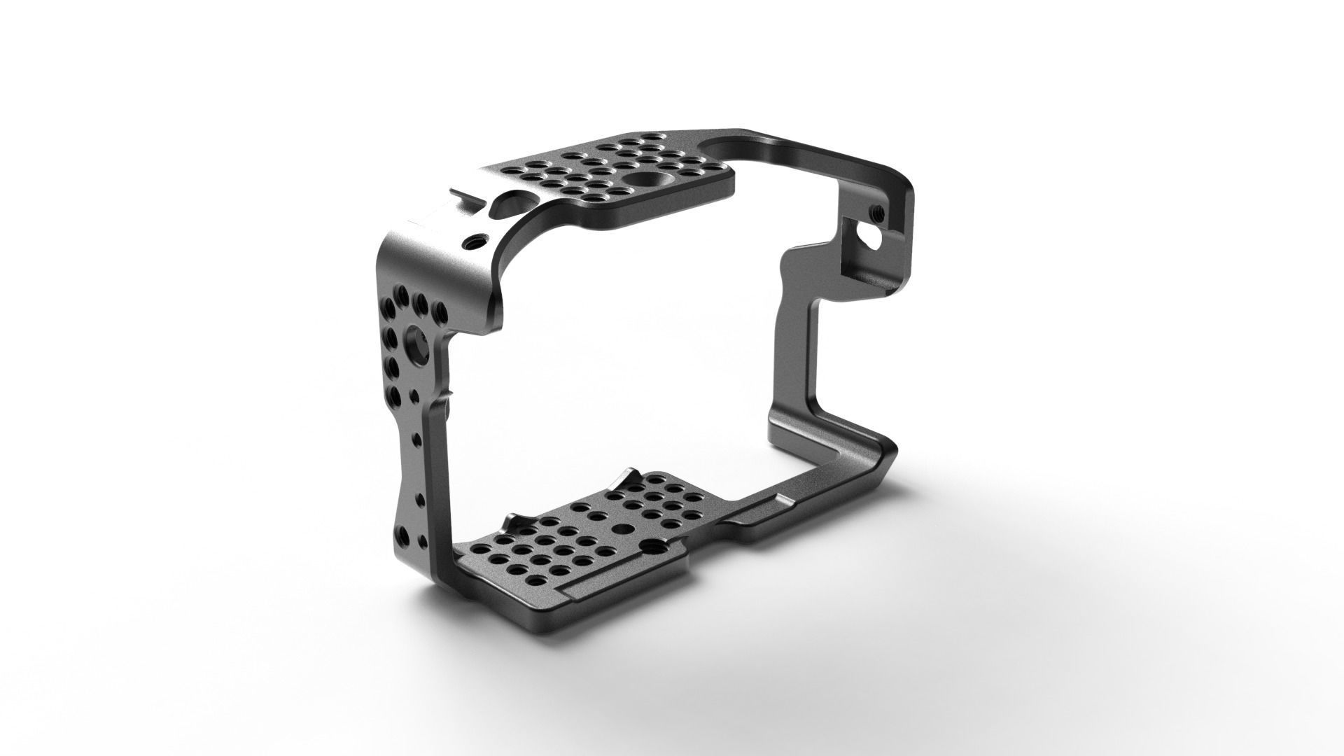 Cage for Camera Panasonic Lumix GH4 CAD CNC 3D print model 3D model 3D ...