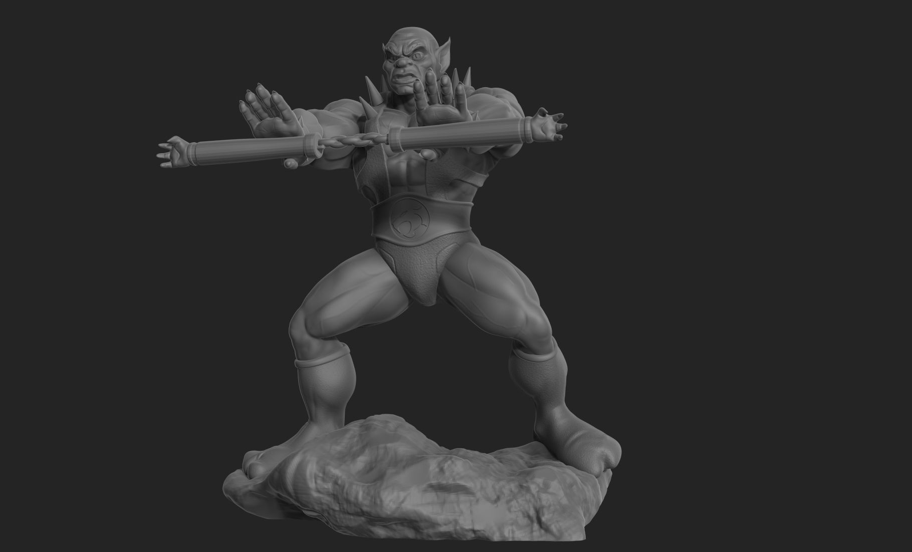 Panthro-Thundercats -20cm 3D model 3D printable | CGTrader