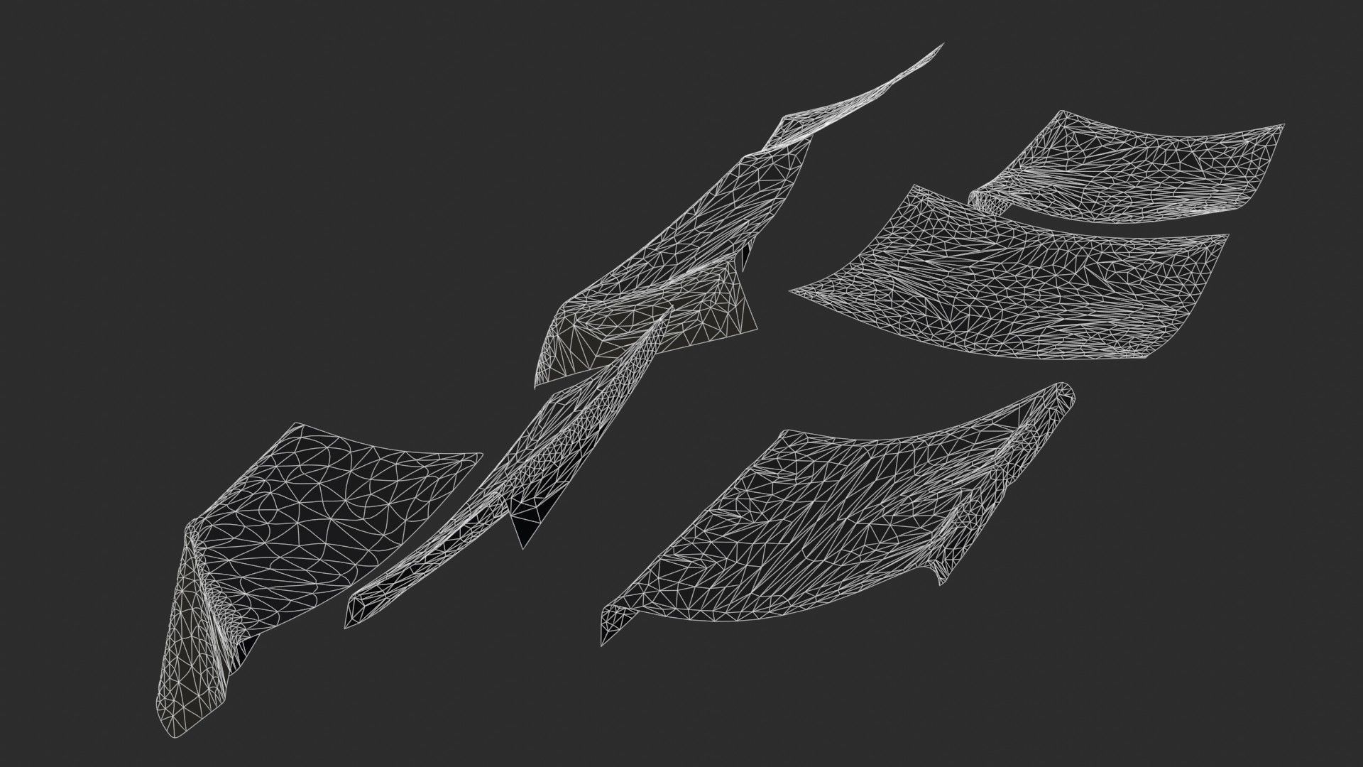 3D model Old Fabric Cloth Assets 03 VR / AR / low-poly | CGTrader