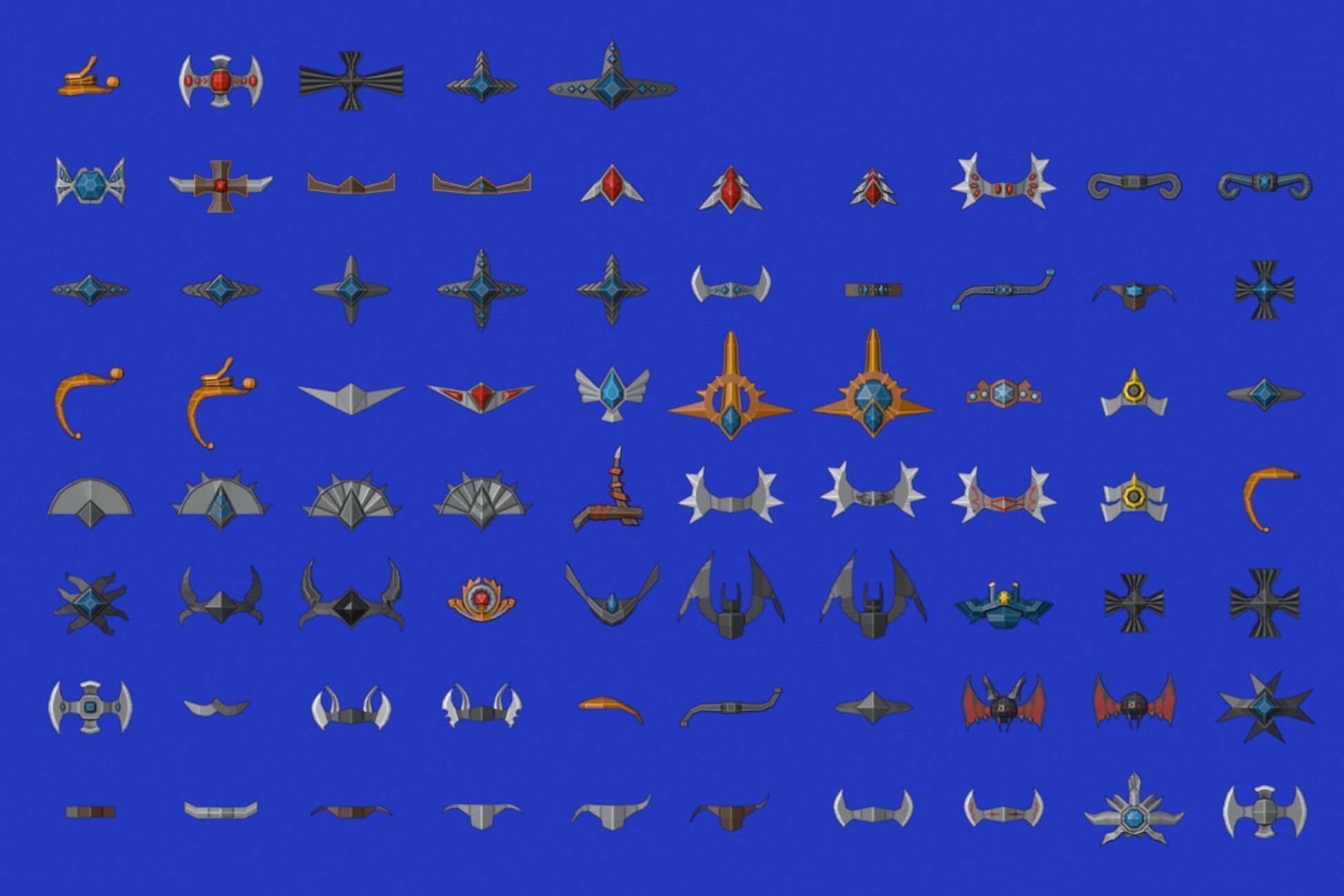 3D model Modular Swords Mega Pack - 1200 Swords And 220 Sword ...