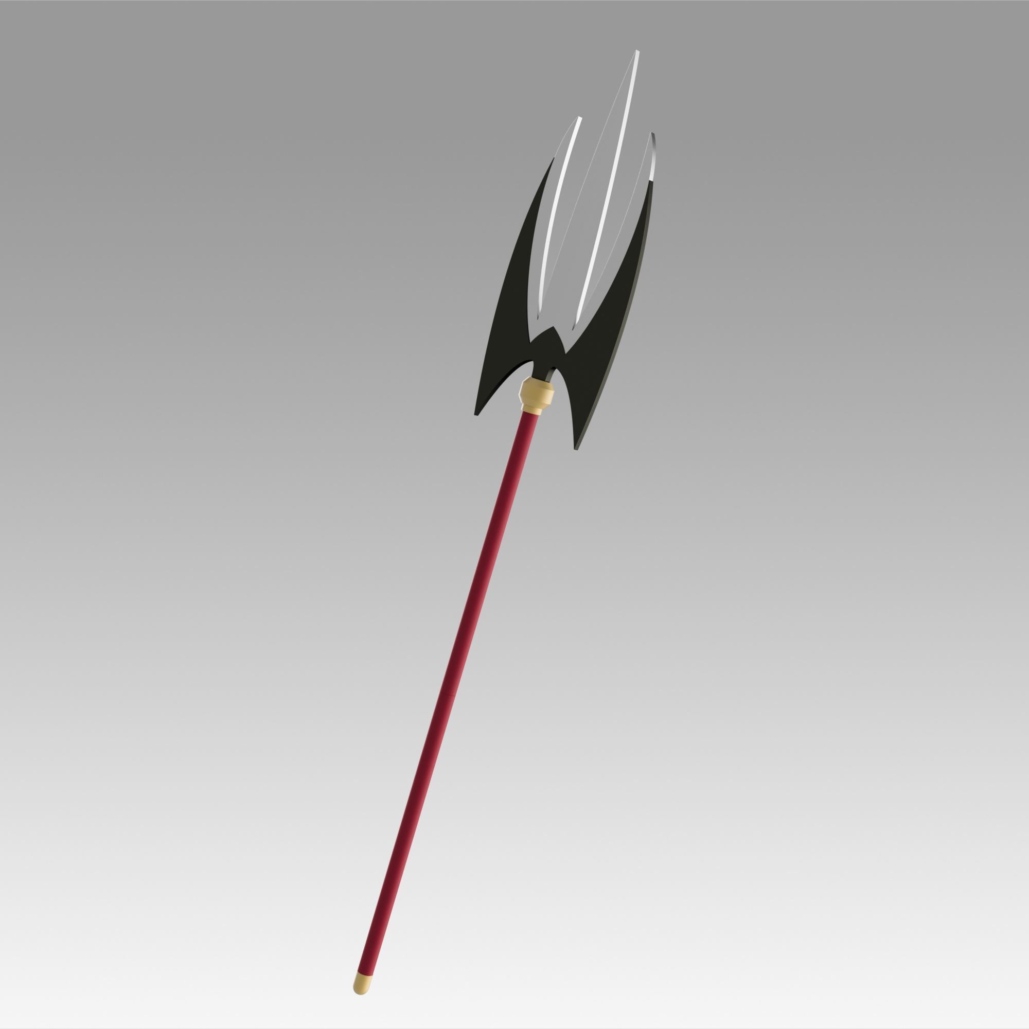 One Piece Charlotte Katakuri Spear Cosplay Weapon Prop 3D model 3D ...