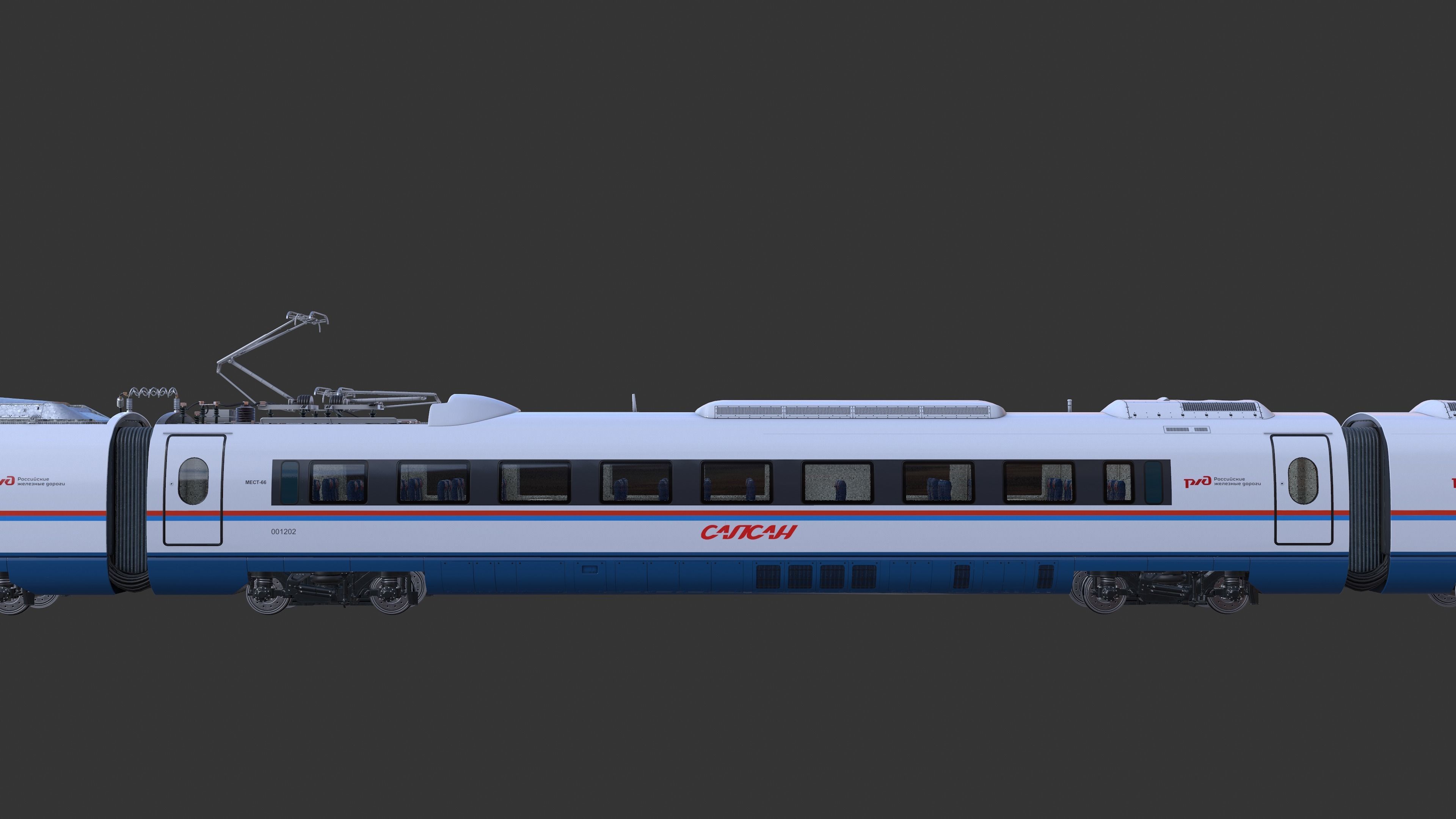 3D model EVS1 EVS2 Sapsan VR / AR / low-poly | CGTrader