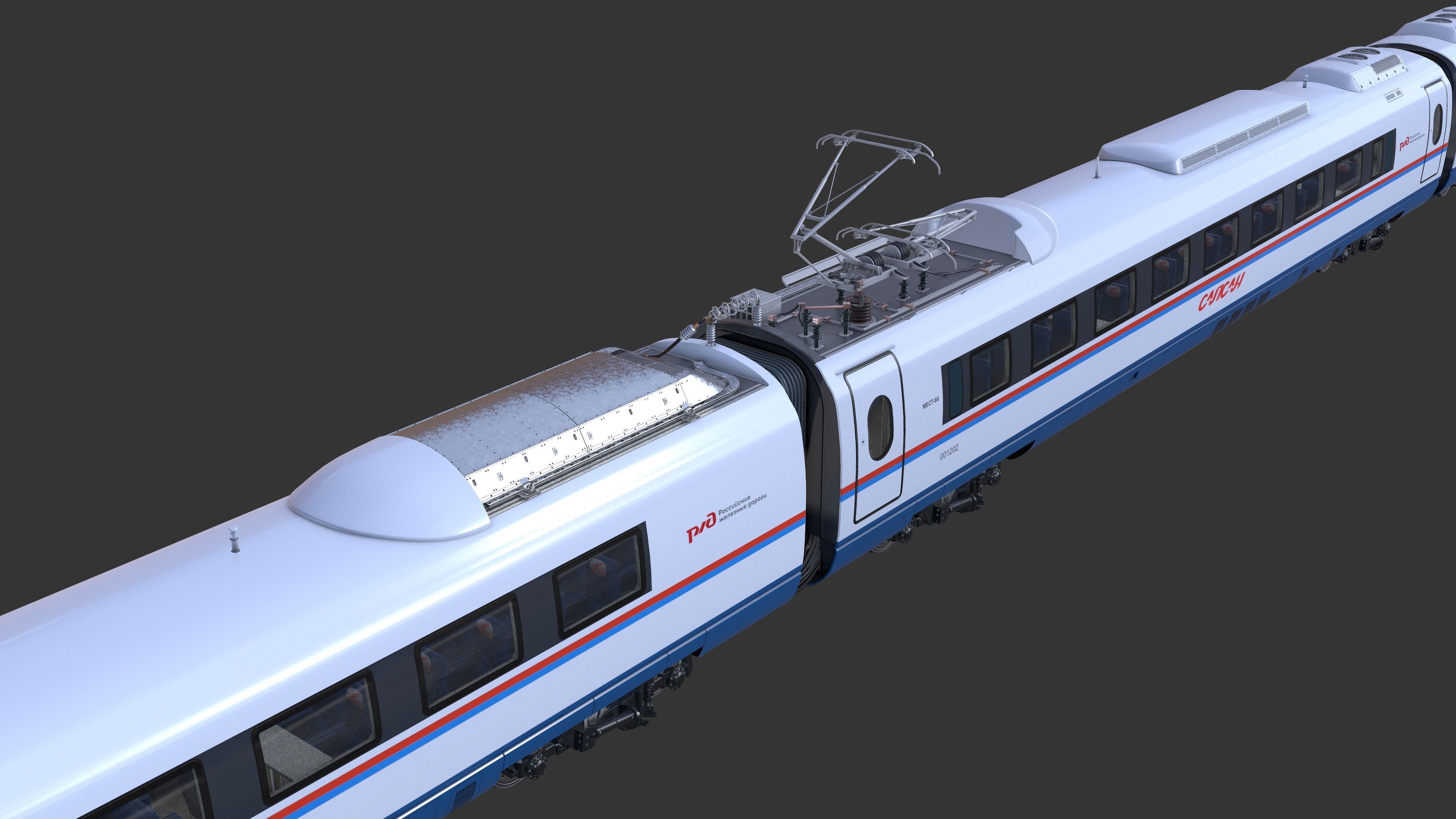 3D model EVS1 EVS2 Sapsan VR / AR / low-poly | CGTrader