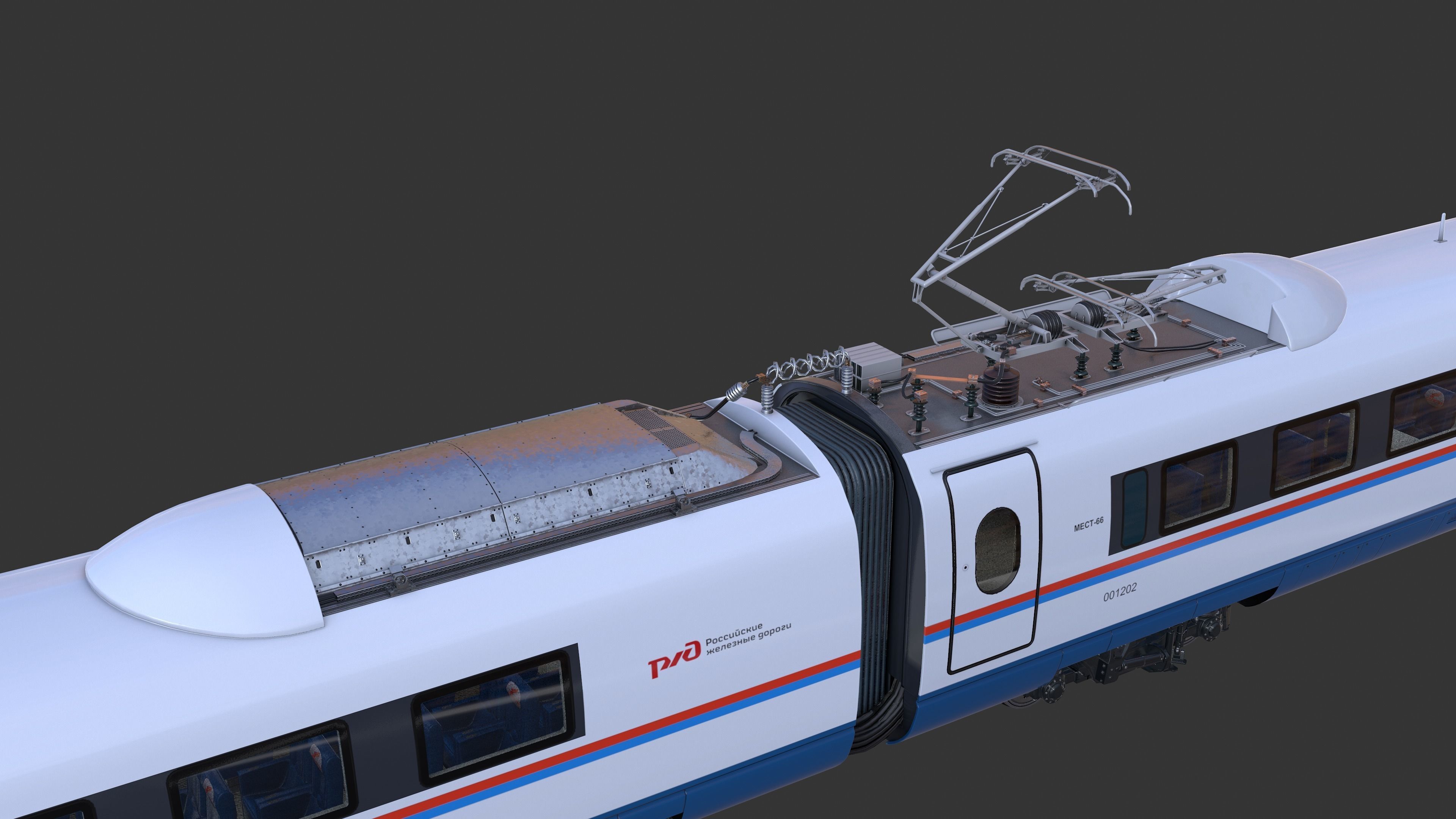 3D model EVS1 EVS2 Sapsan VR / AR / low-poly | CGTrader