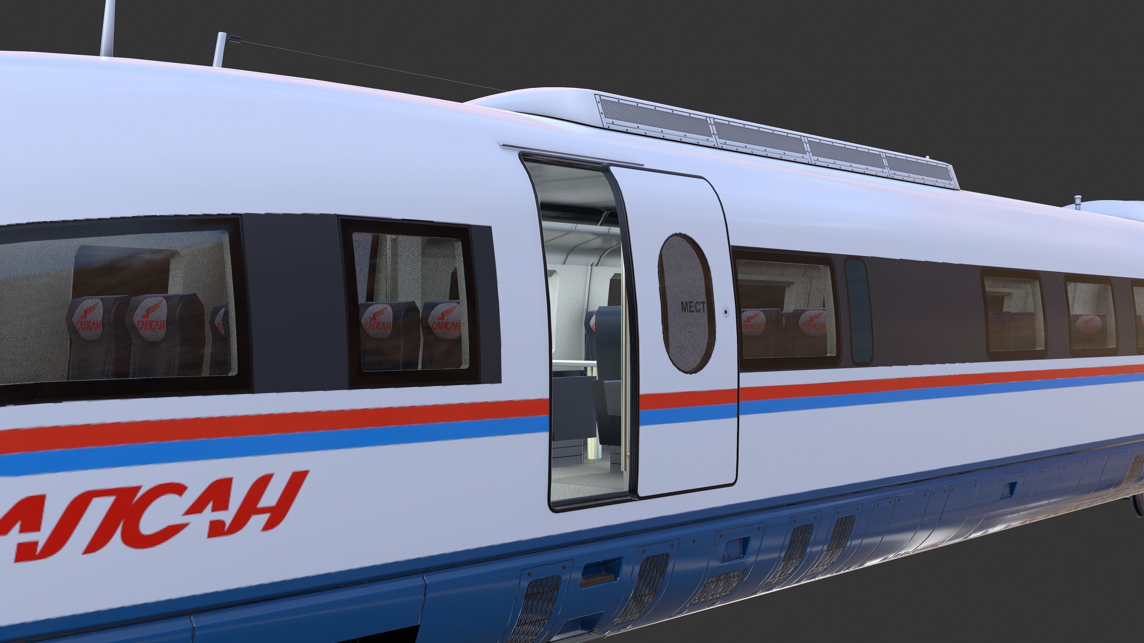 3D model EVS1 EVS2 Sapsan VR / AR / low-poly | CGTrader