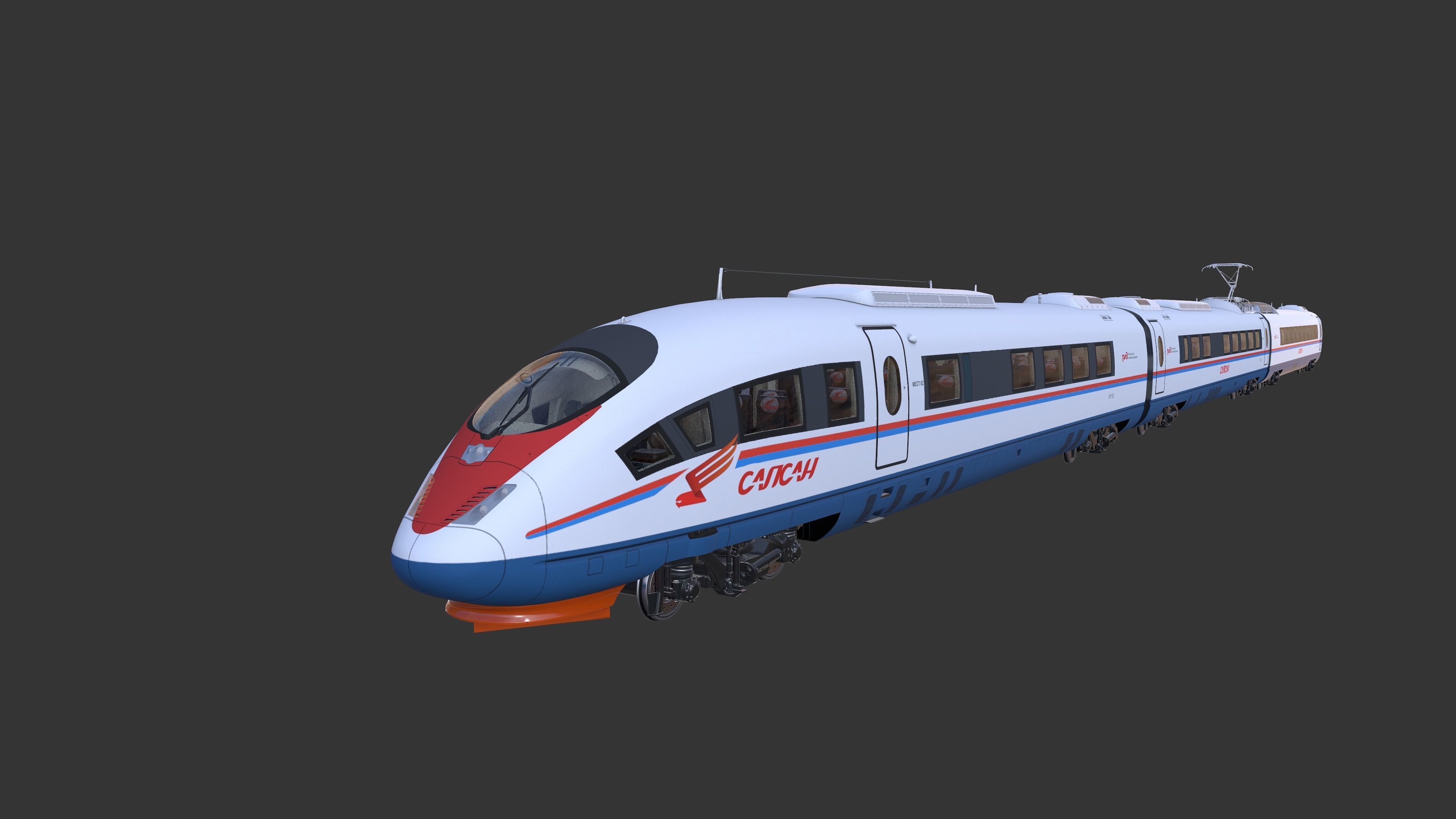3D model EVS1 EVS2 Sapsan VR / AR / low-poly | CGTrader